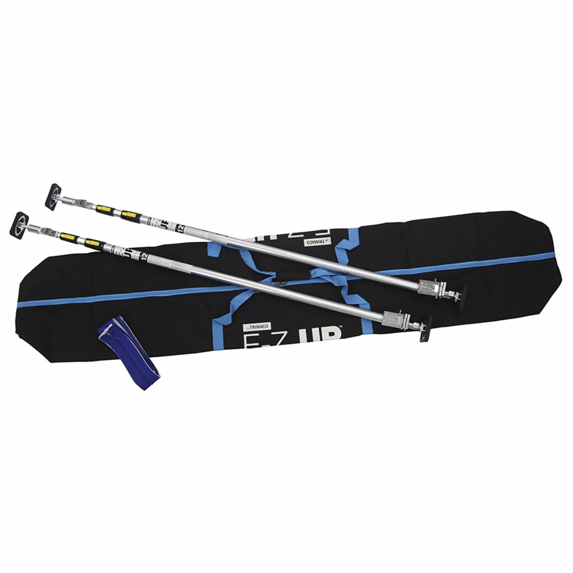 TRIMACO, Dust Containment Pole Kit, 4.75 ft Min Extension Ht, Dust ...