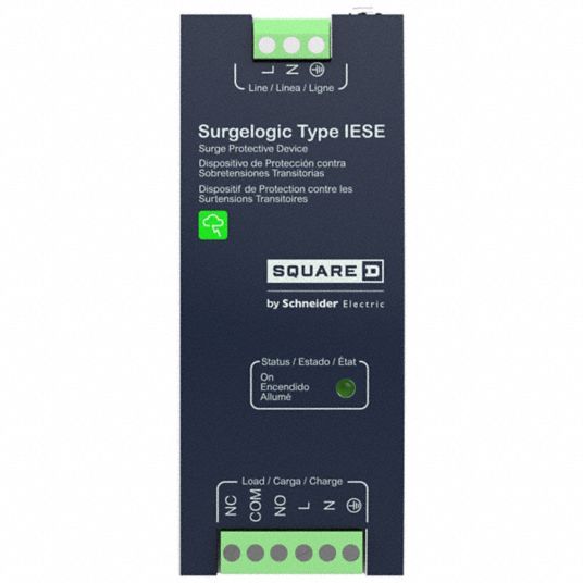 SQUARE D, Single Phase, 120V AC, Surge Protection Device - 800DP8 ...