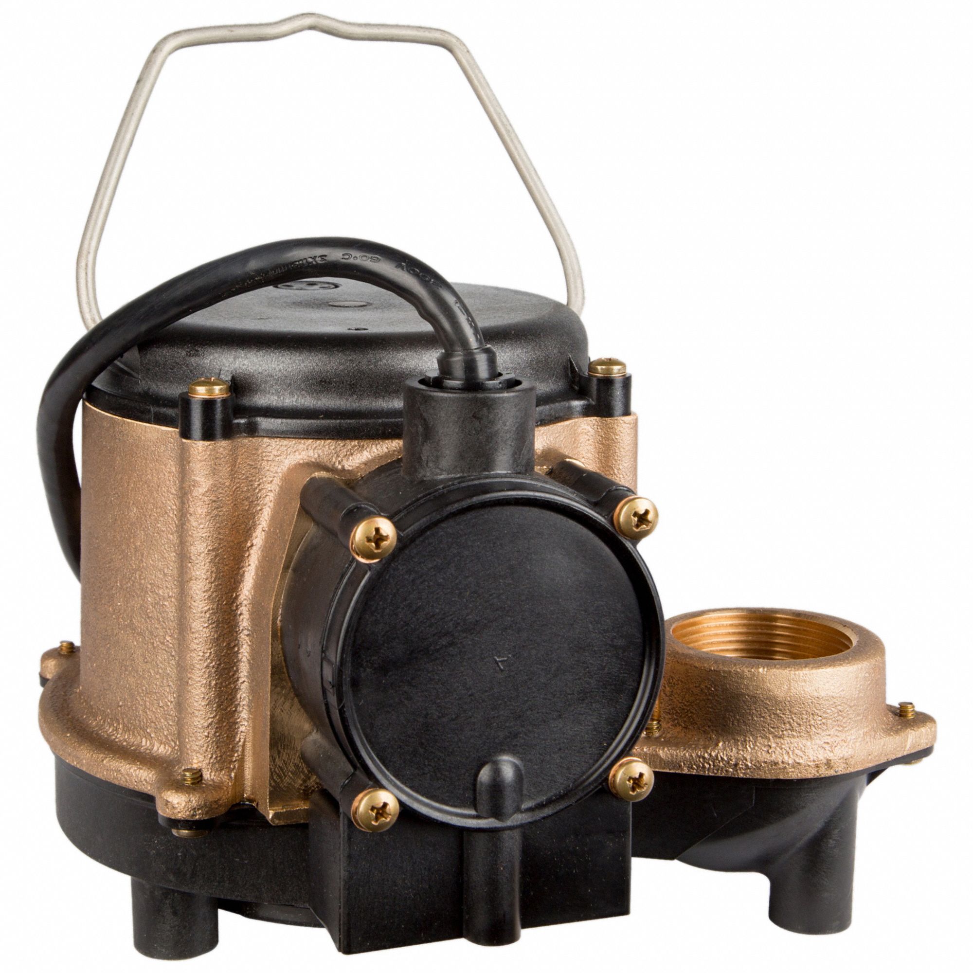 LITTLE GIANT, 1/3 hp, 115V AC, Submersible Sump Pump - 800T97|506357 ...