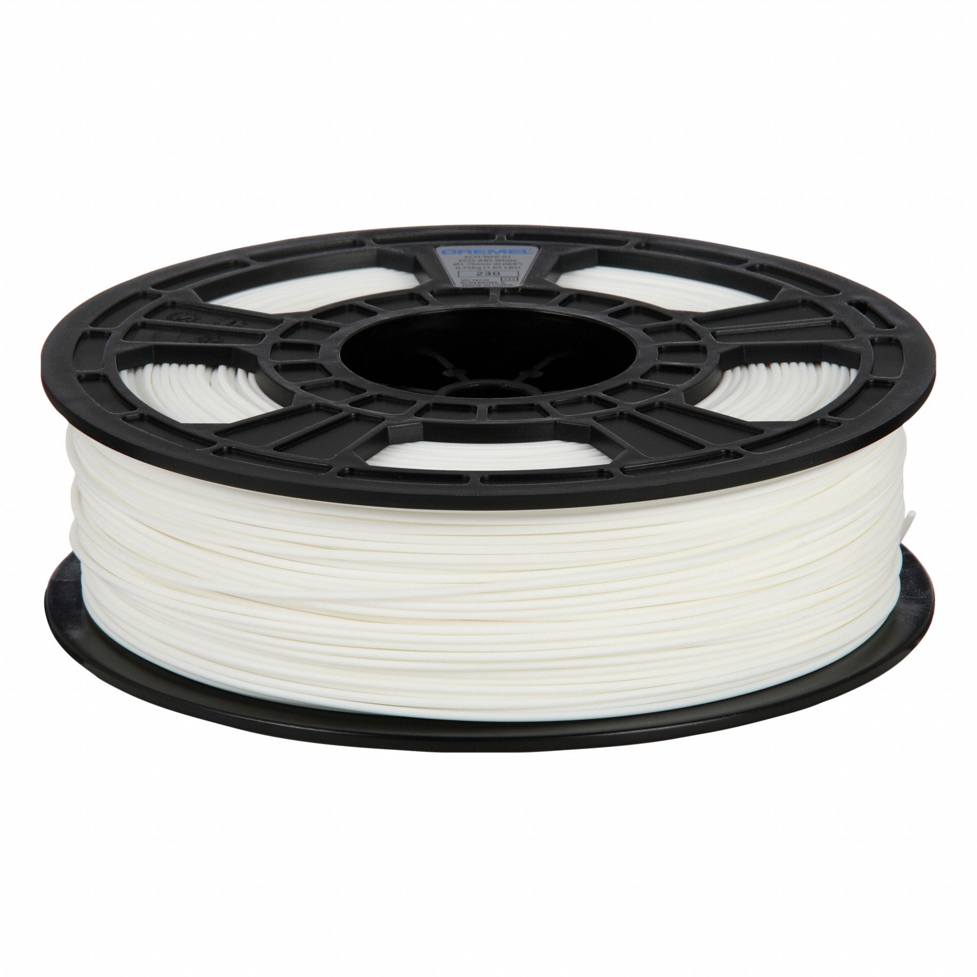 DREMEL, ECO-ABS, ABS, 3D Printing Filament - 800VP3|ECO-WHI-01 - Grainger