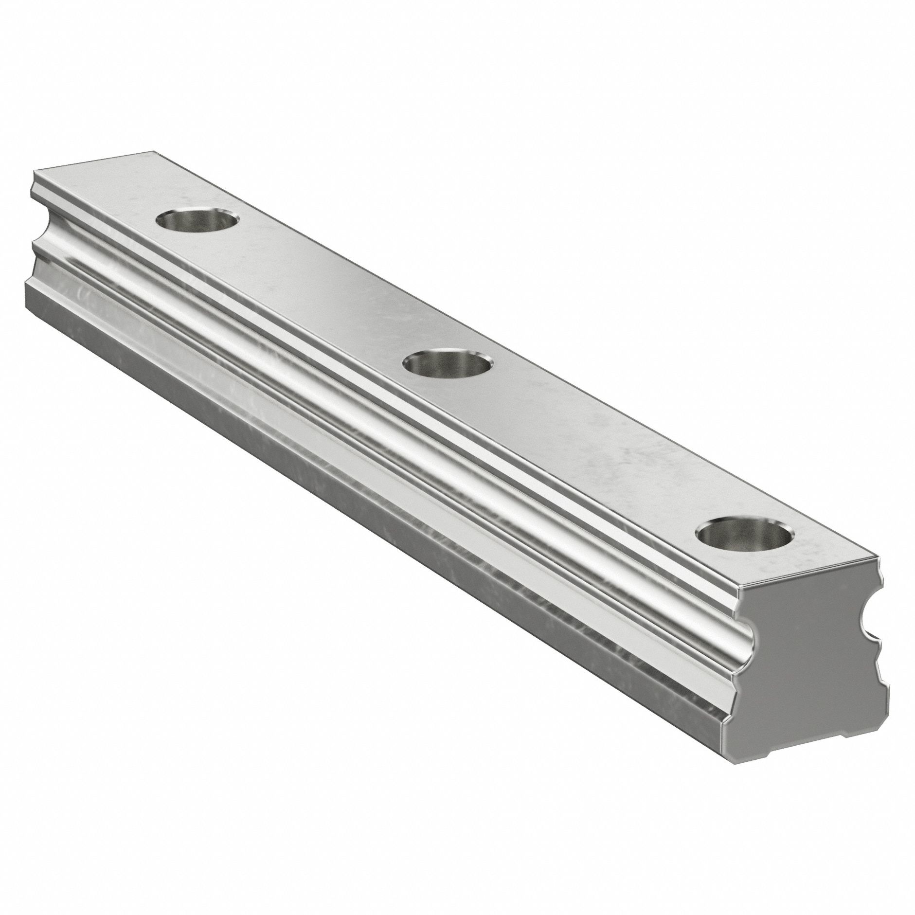 Alulin, Nom. Rail Size: 20, Guide Rail - 801GD2|A20-4000mm - Grainger