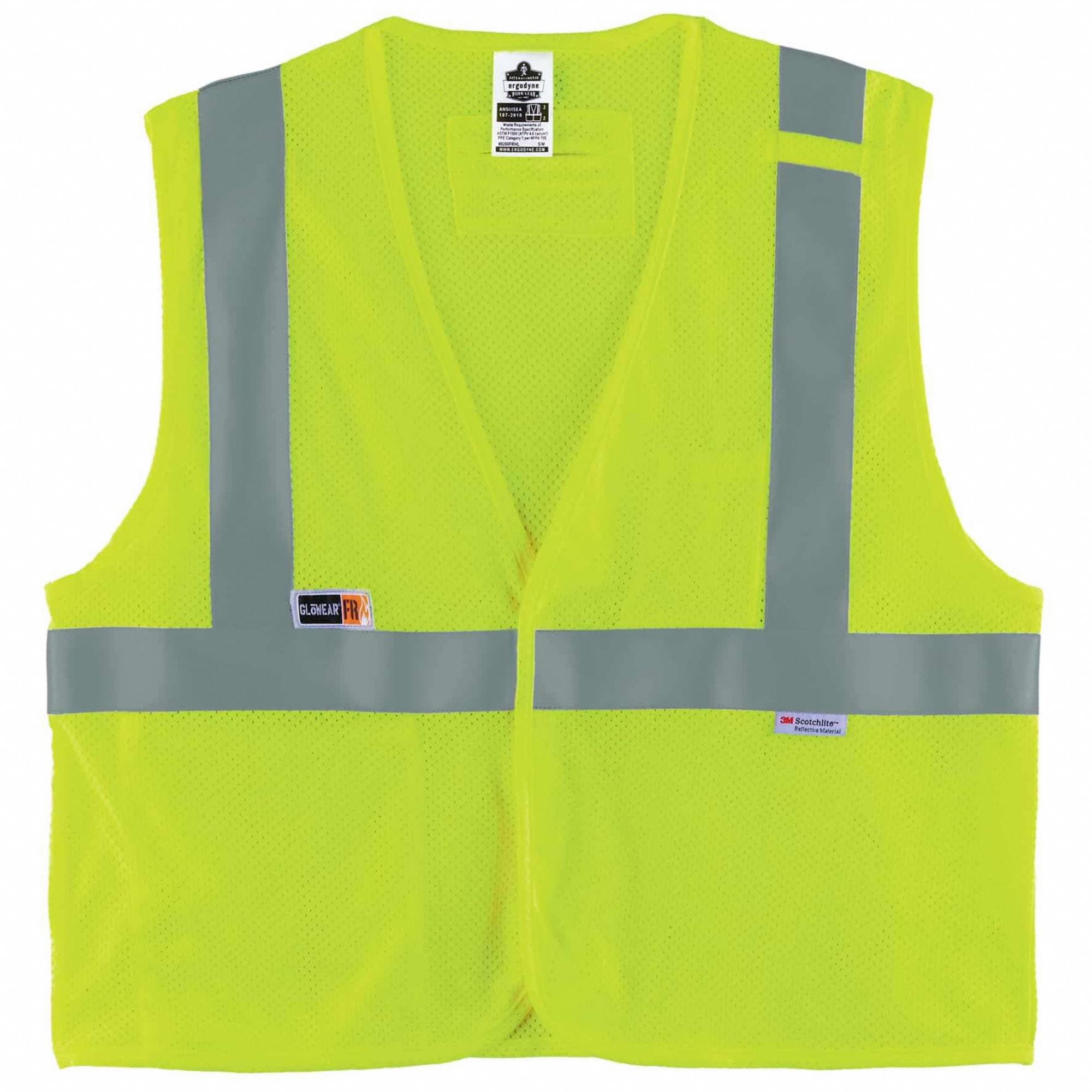Safety vest - 801NE8|8260FRHL-2XL/3XL - Grainger