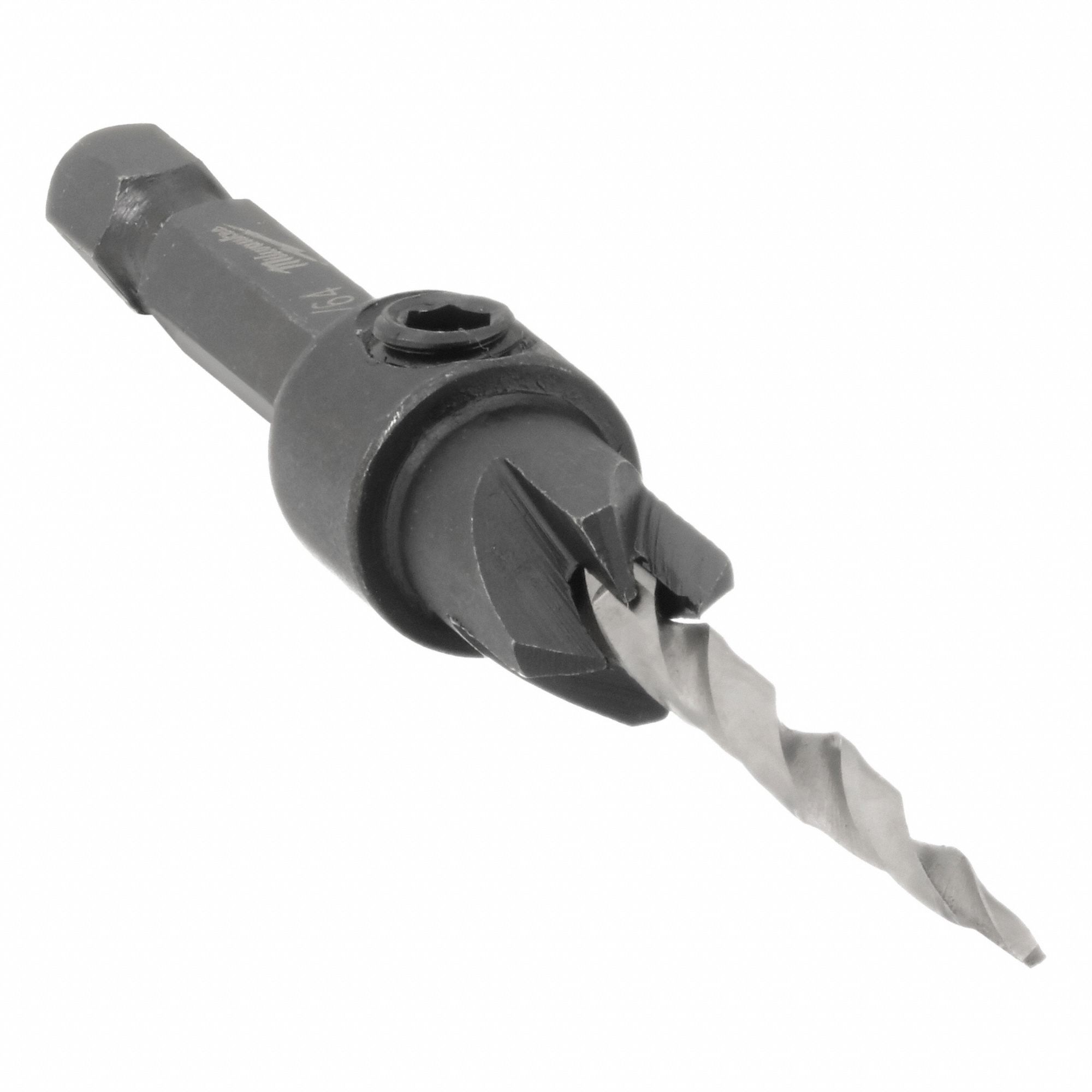 Countersink,#6 Shank Thread,9/64" dia. - Grainger