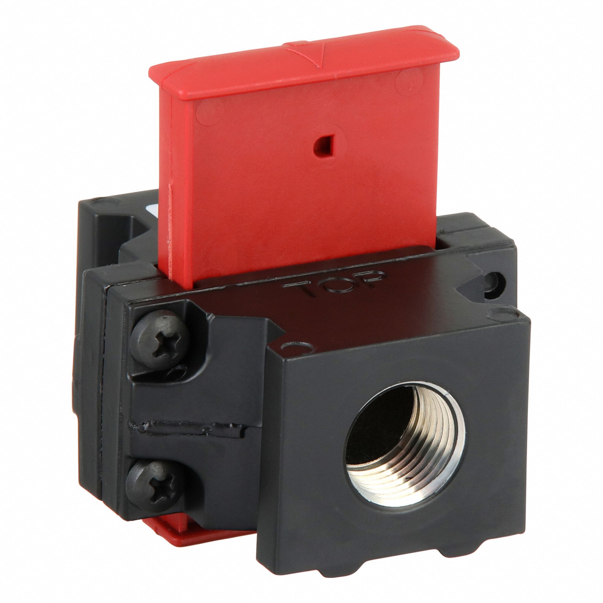 PARKER, 3/8 in NPT, 3/8 in NPT Outlet Size, Air Line Lockout Valve ...