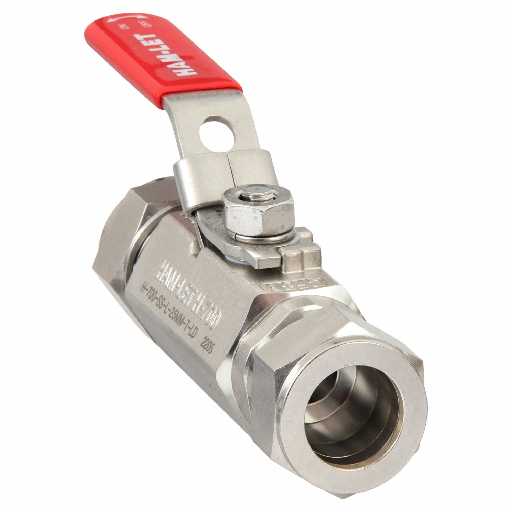 HAM-LET, 1 in, Stainless Steel, Manual Two-Way Ball Valve - 802D21|H ...