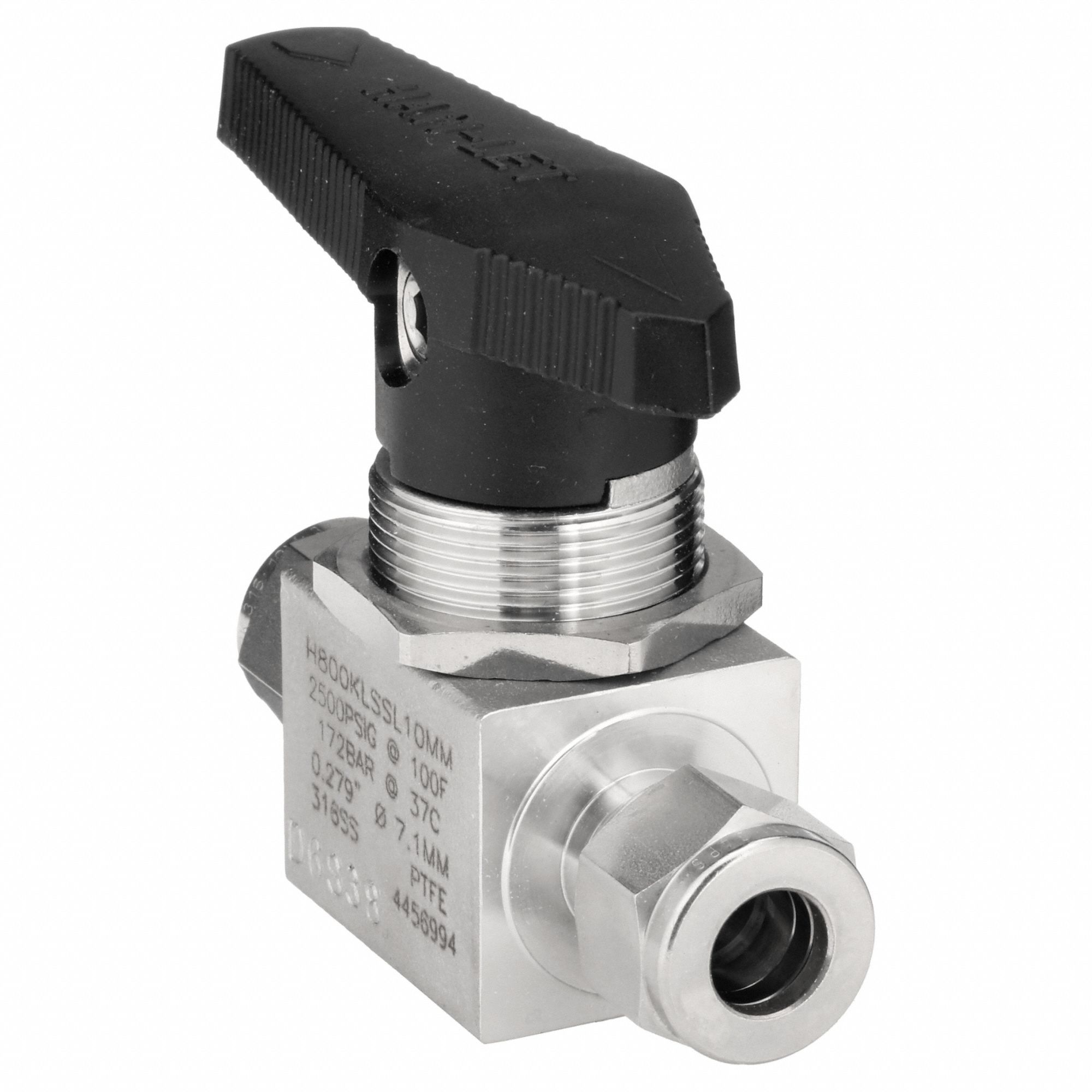 HAM-LET, 3/8 in, Stainless Steel, Manual Two-Way Ball Valve - 802D24|H ...