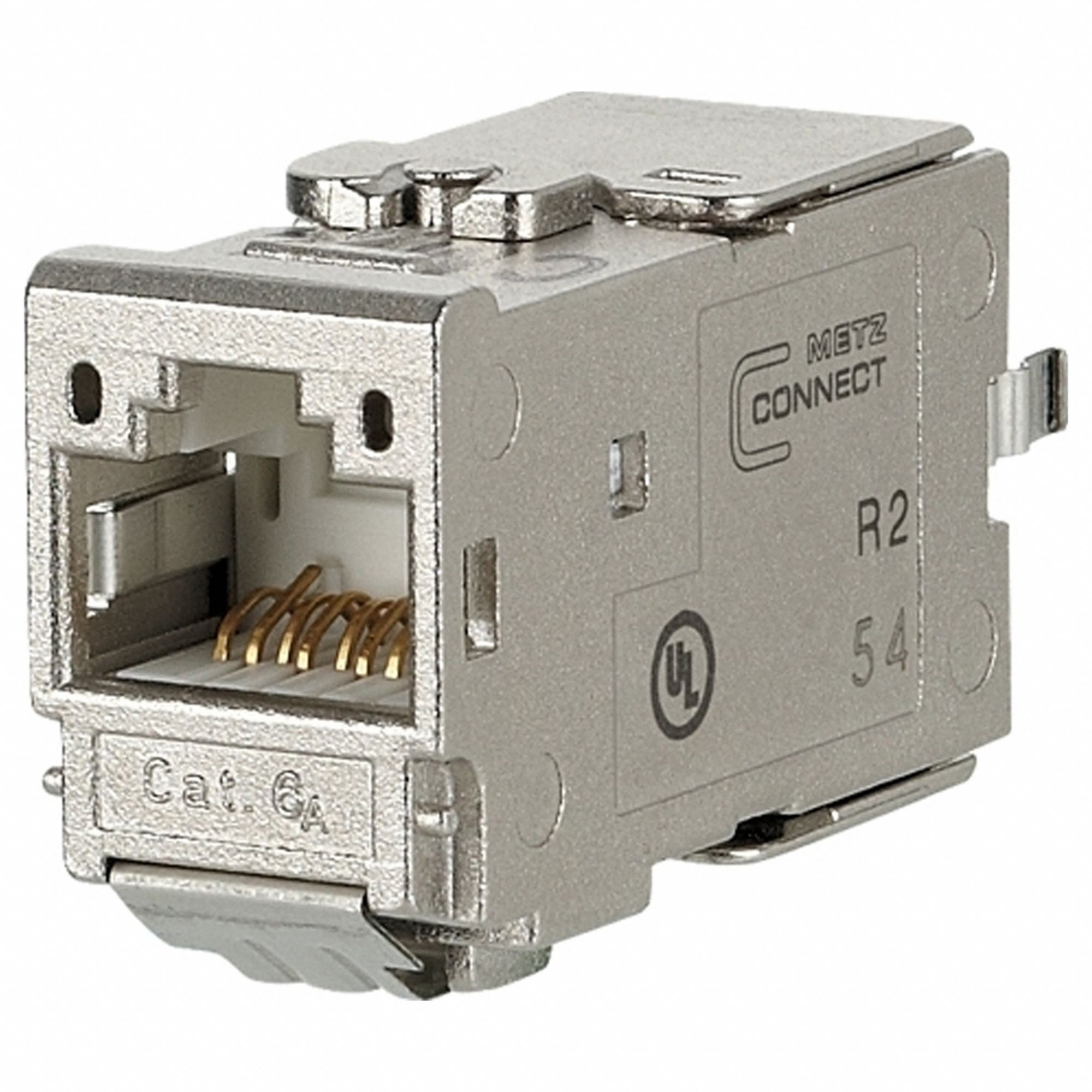 METZ CONNECT, Cat6A, Data/HDBaseT/Power, Module - 802LC8|130B11-E ...