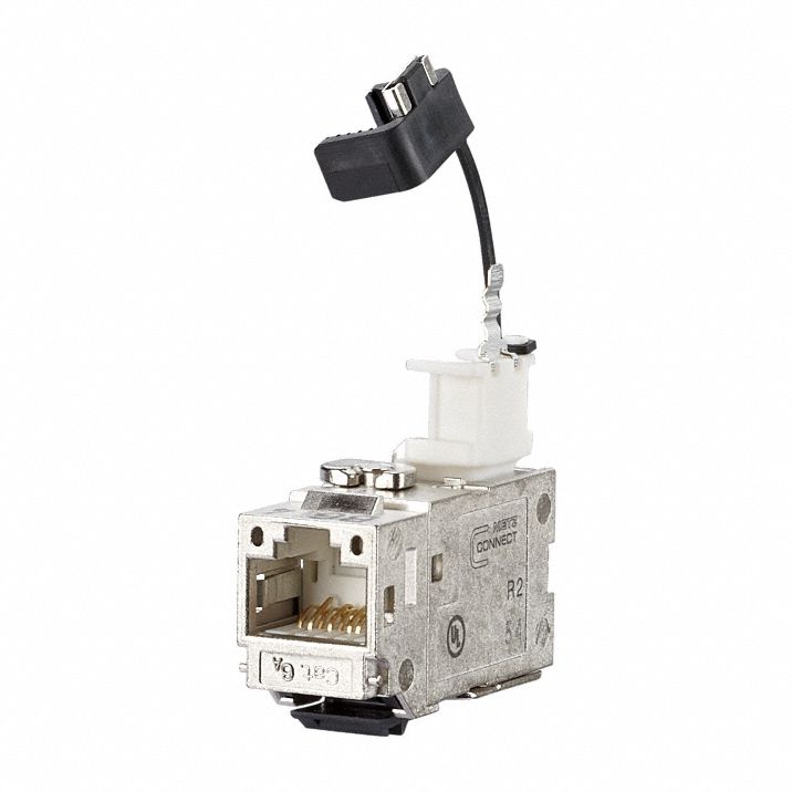 METZ CONNECT, Cat6A, Data/HDBaseT/Power, Keystone Module - 802LD5 ...