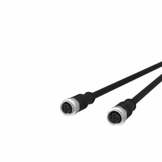 M12 Male Straight X M12 Male Straight, 5 Pins, Sensor Cable - 802LH1 ...