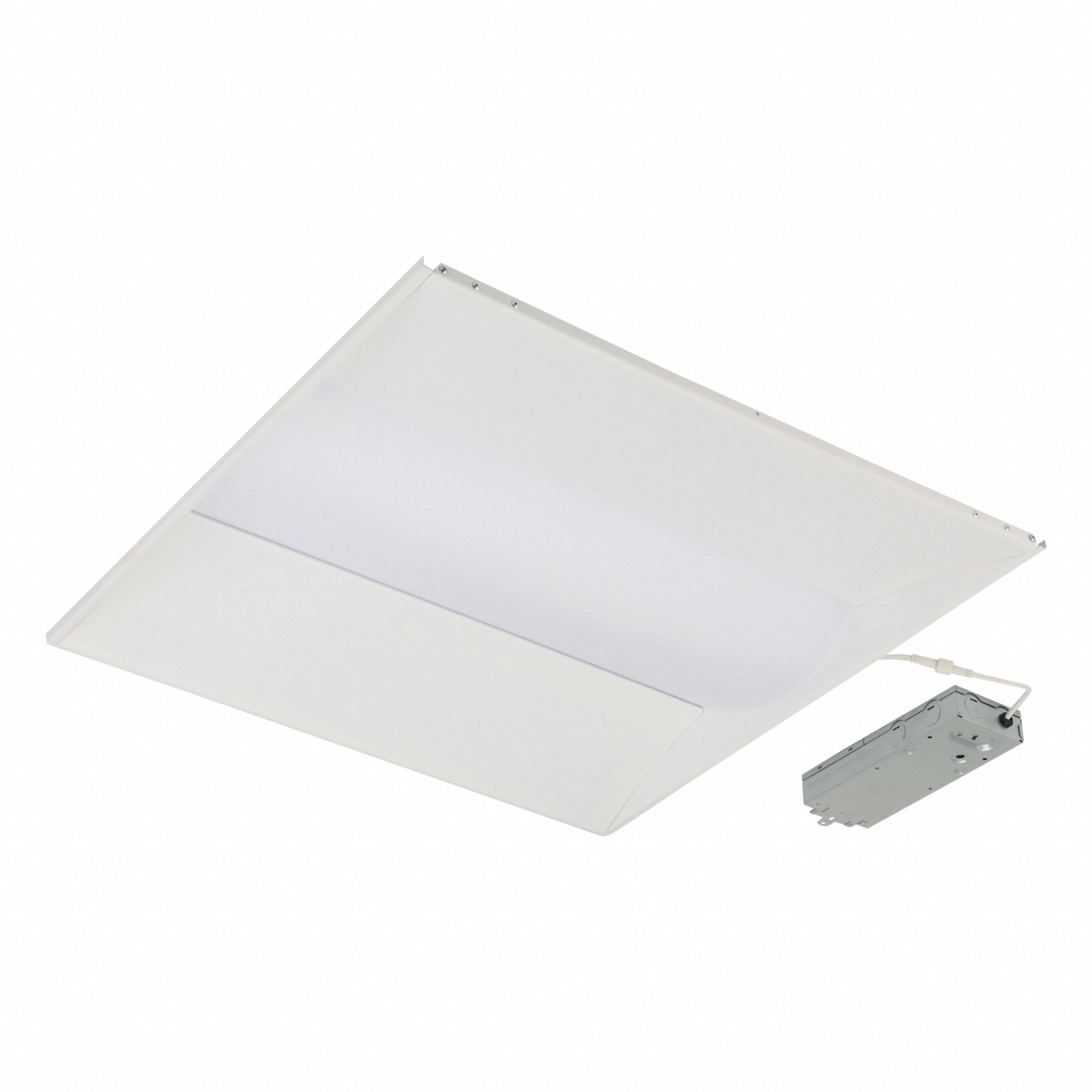 LITHONIA LIGHTING, 2 ft Lg, 2 ft Wd, Recessed LED Fixture - 802NG3 ...