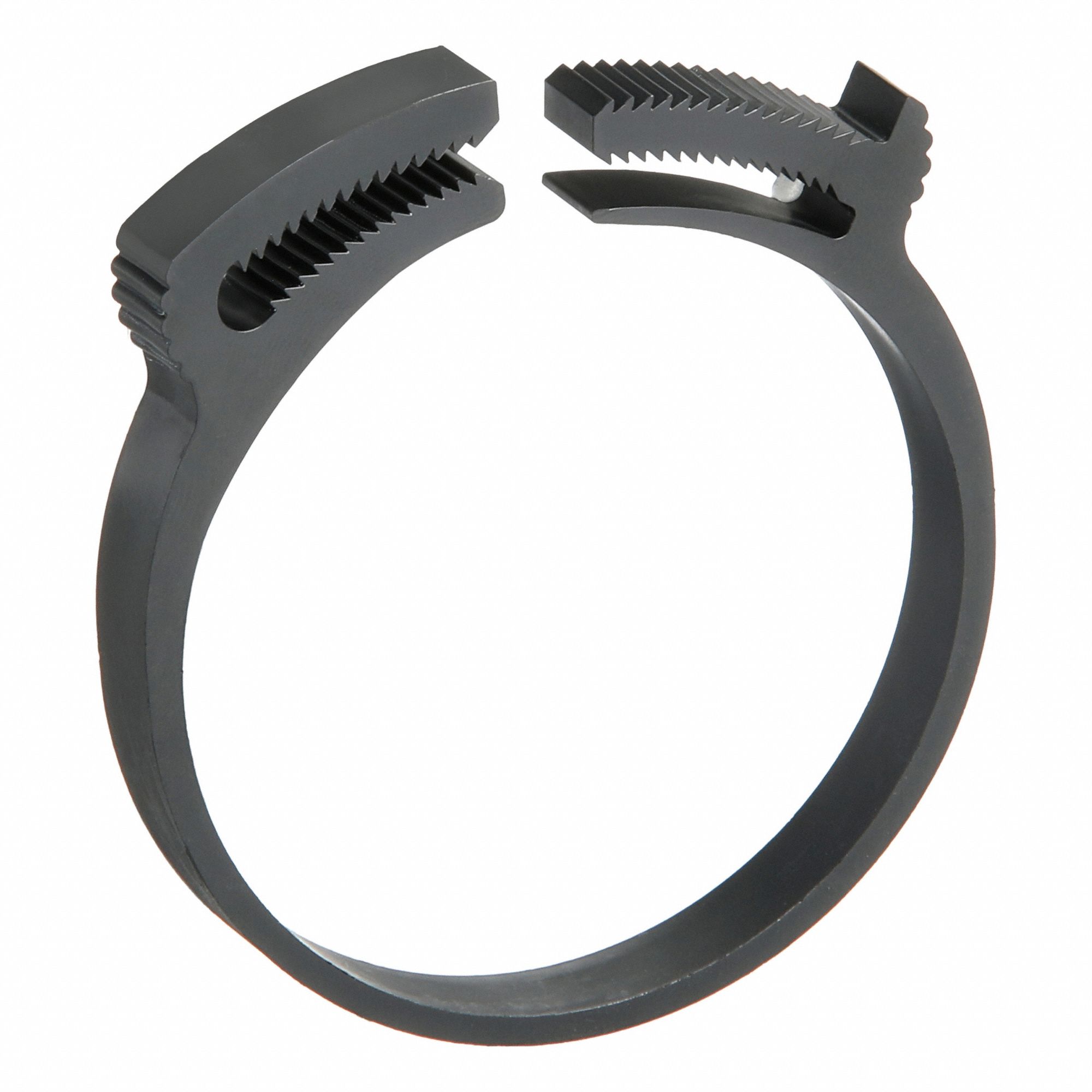 Nylon, Black, Double Grip Plastic Hose Clamp - 802NL1|HC-X-PA66-BK ...