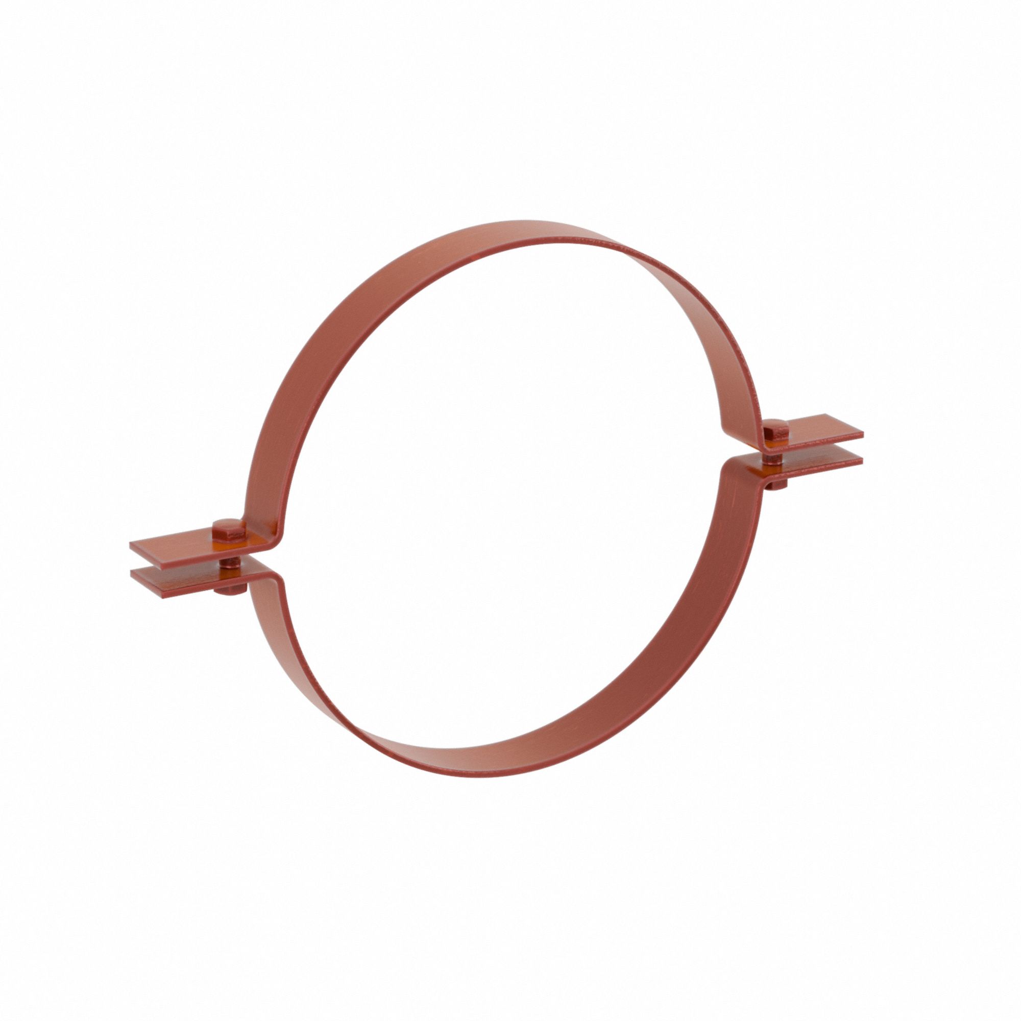 Red Oxide Primer Steel, For 18 in Pipe, Clamp - 802PA3|500361415 - Grainger