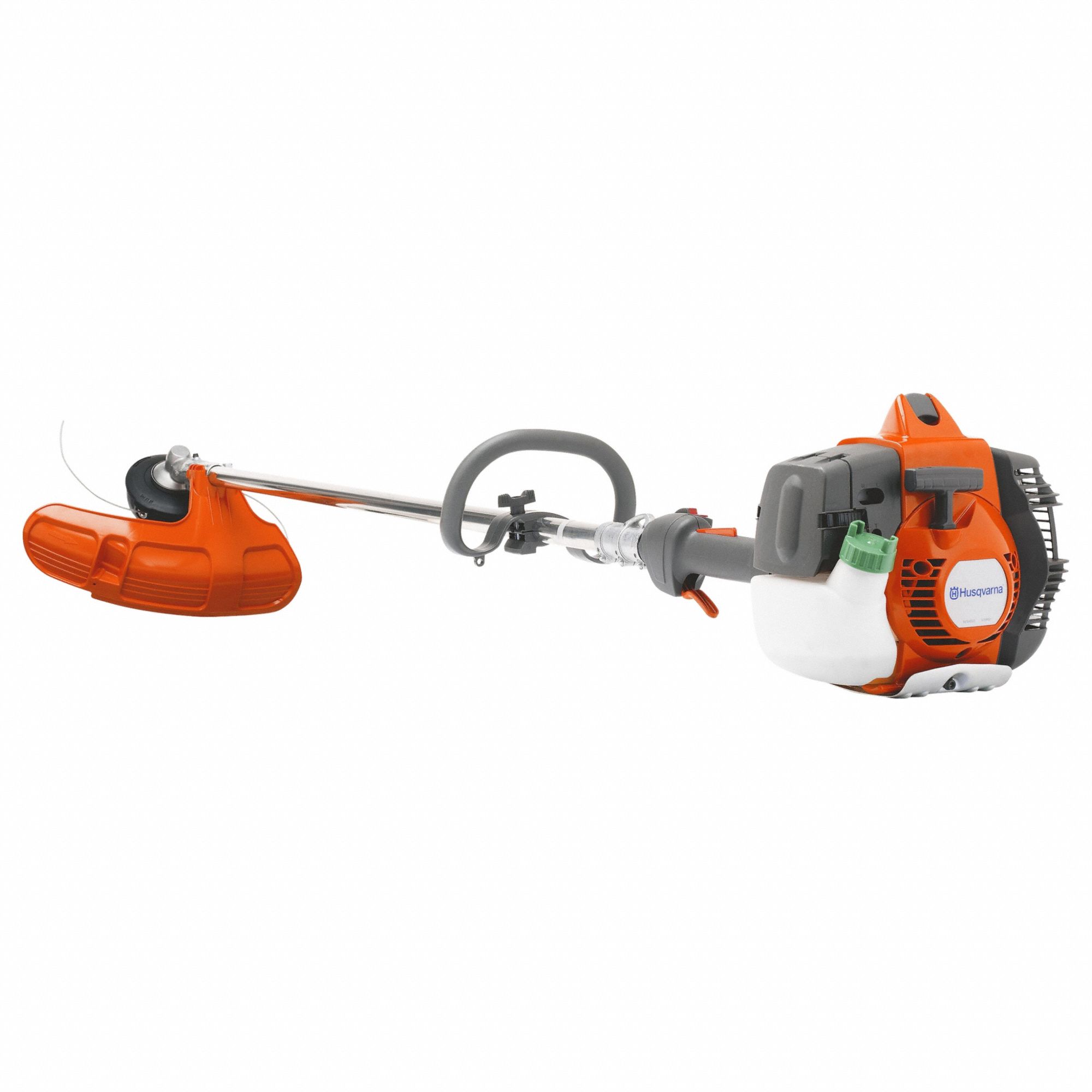 HUSQVARNA, 19.7 in Cutting Wd, Straight Shaft, Gas-Powered String ...