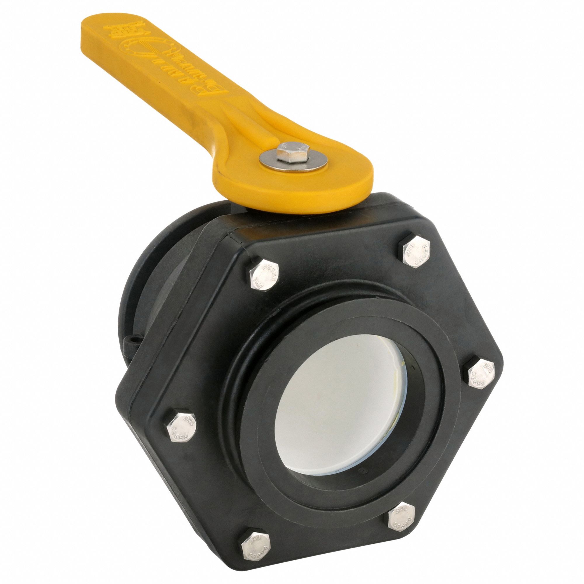 BANJO, 3 in, Polypropylene, Manual Two-Way Ball Valve - 803HW1 ...