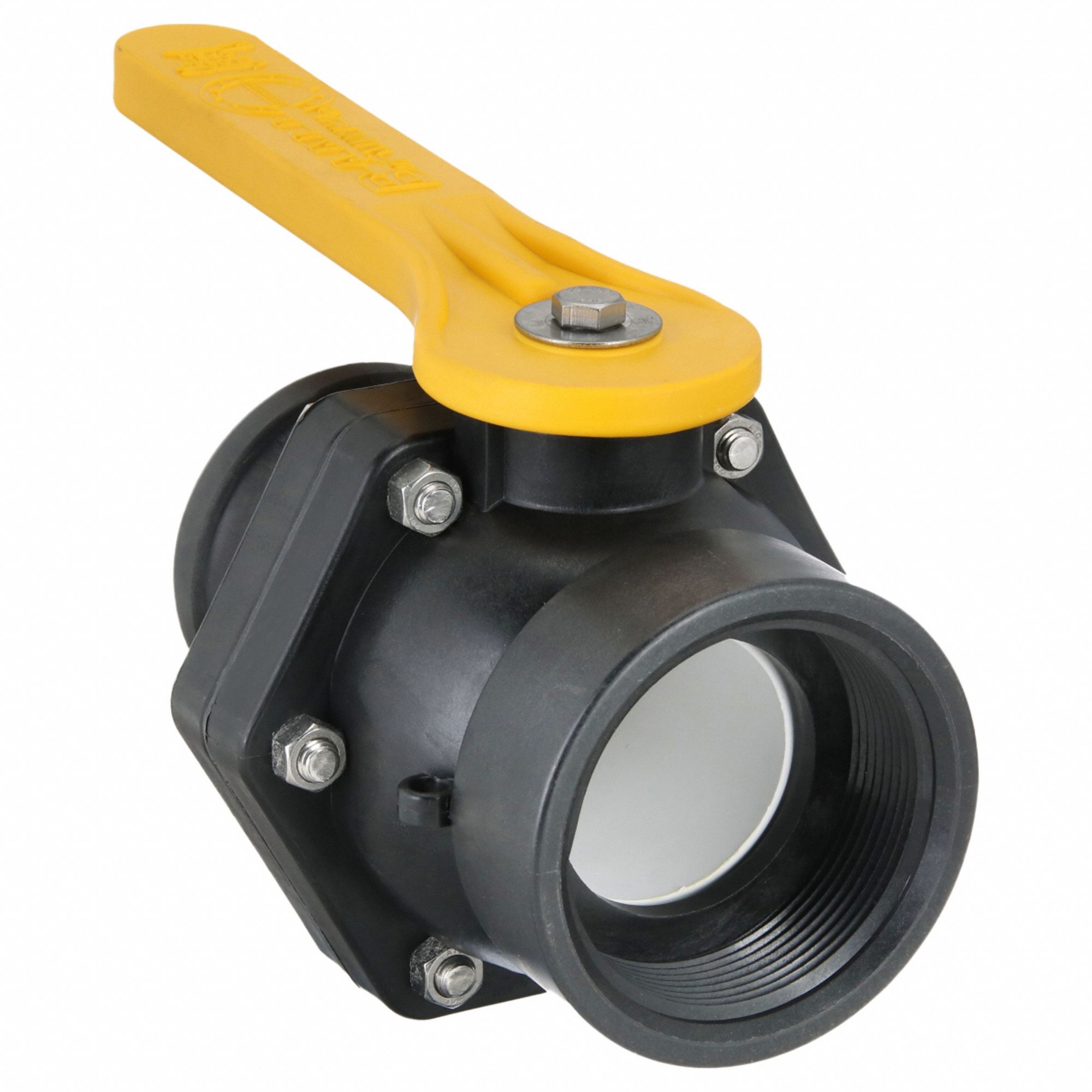 BANJO, 3 in, Polypropylene, Manual Two-Way Ball Valve - 803HY1|VSF300 ...
