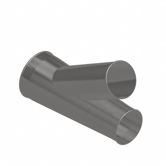 Steel, For 6 in_8 in Duct Dia, Dust Collection Duct and Fittings ...