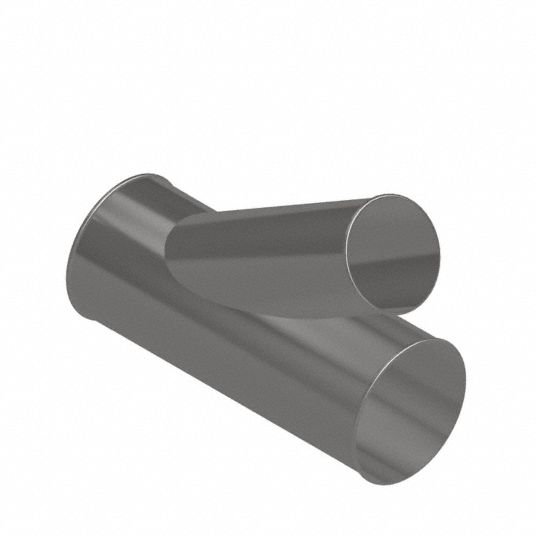 Stainless Steel, For 6 in_8 in Duct Dia, Dust Collection Duct and ...