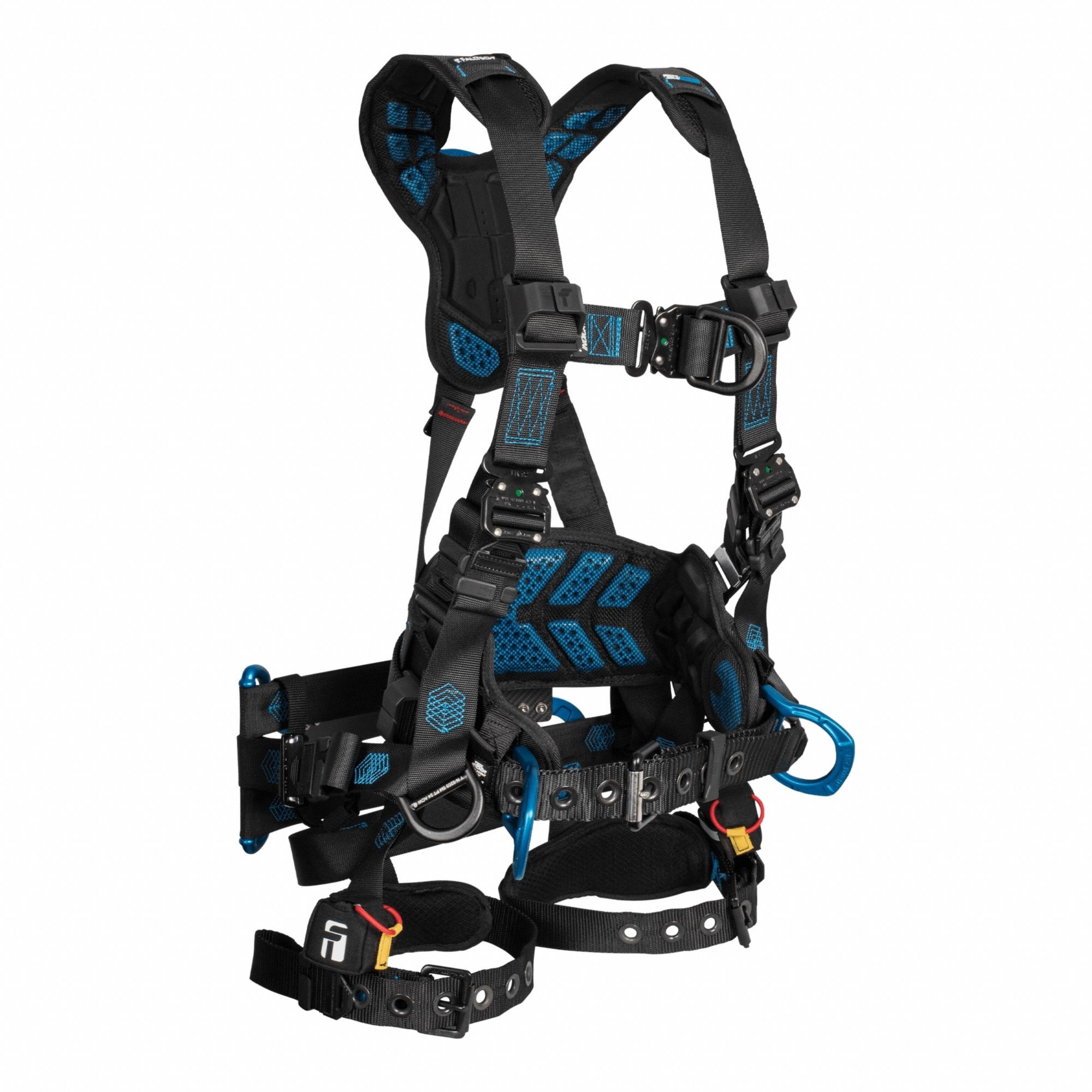 Tower Harness,425 lb,Black/Blue - Grainger