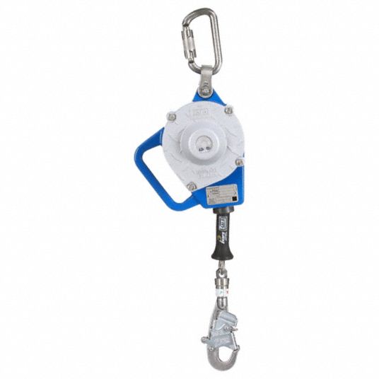 3M DBI-SALA, Stainless Steel Swivel Snap Hook Anchor, 15 ft Line, Self ...