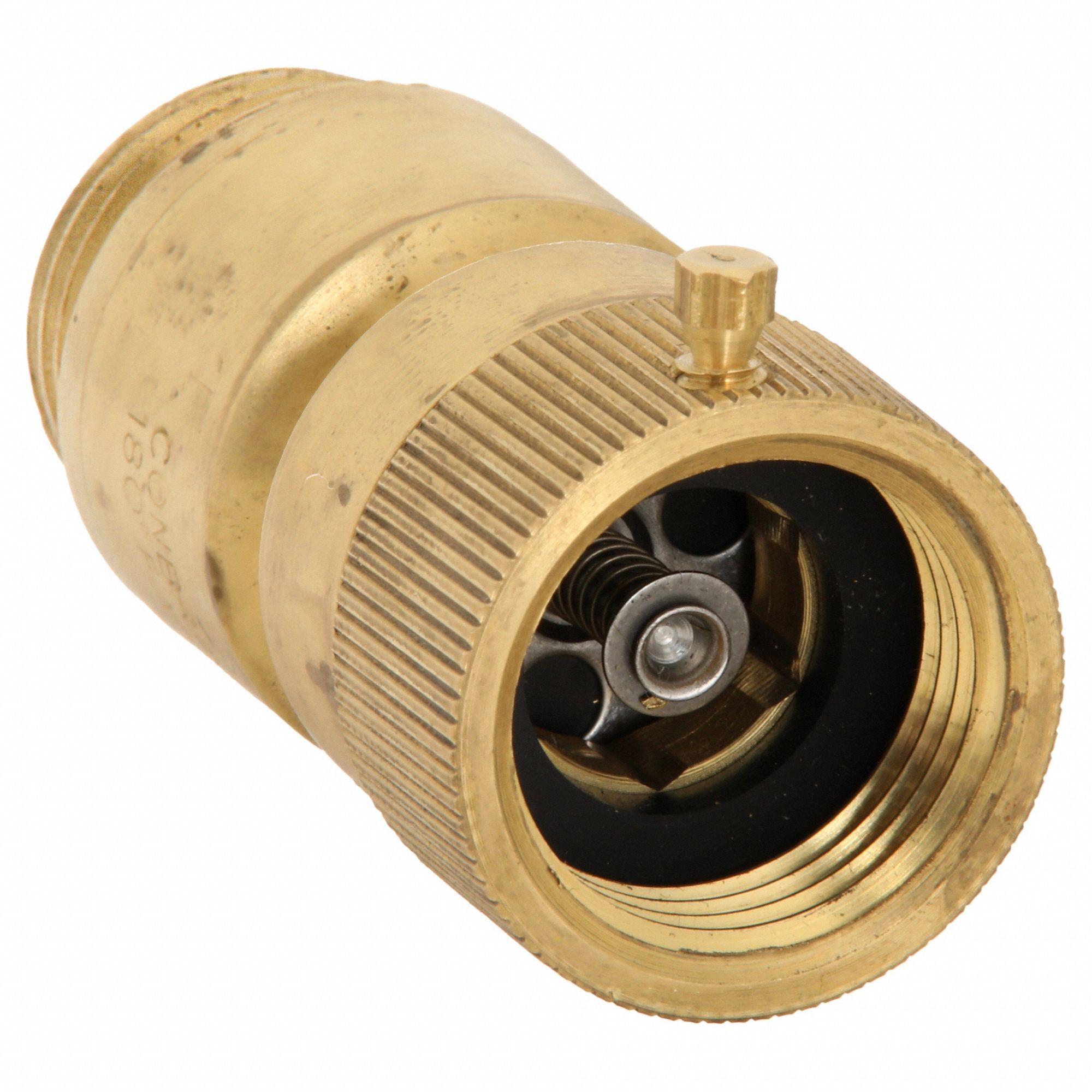 APOLLO, Female GHT x Male GHT, For Water Media, Dual Check Hose Connect ...