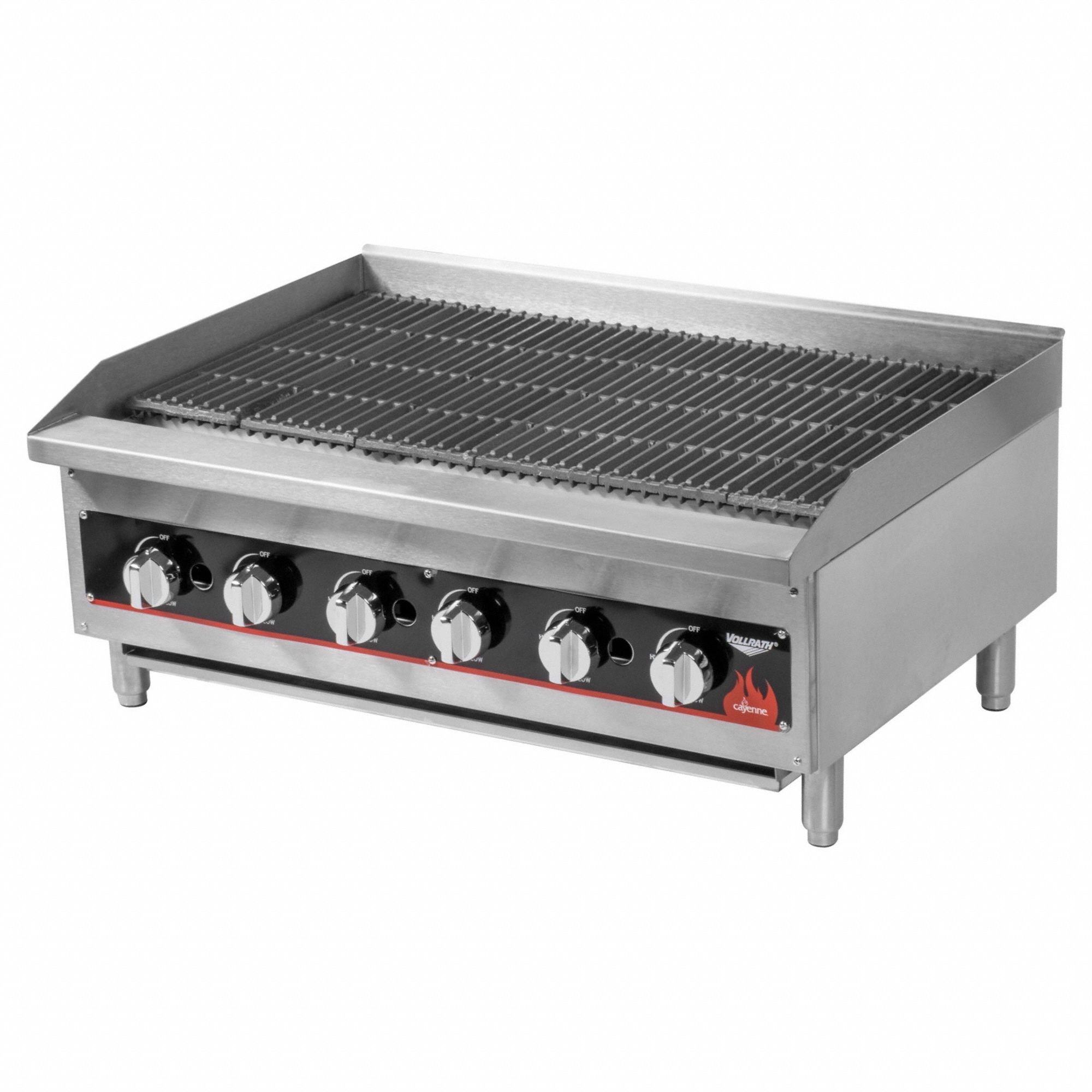 Outdoor Grill,16"Hx36"W,Gas,Steel - Grainger