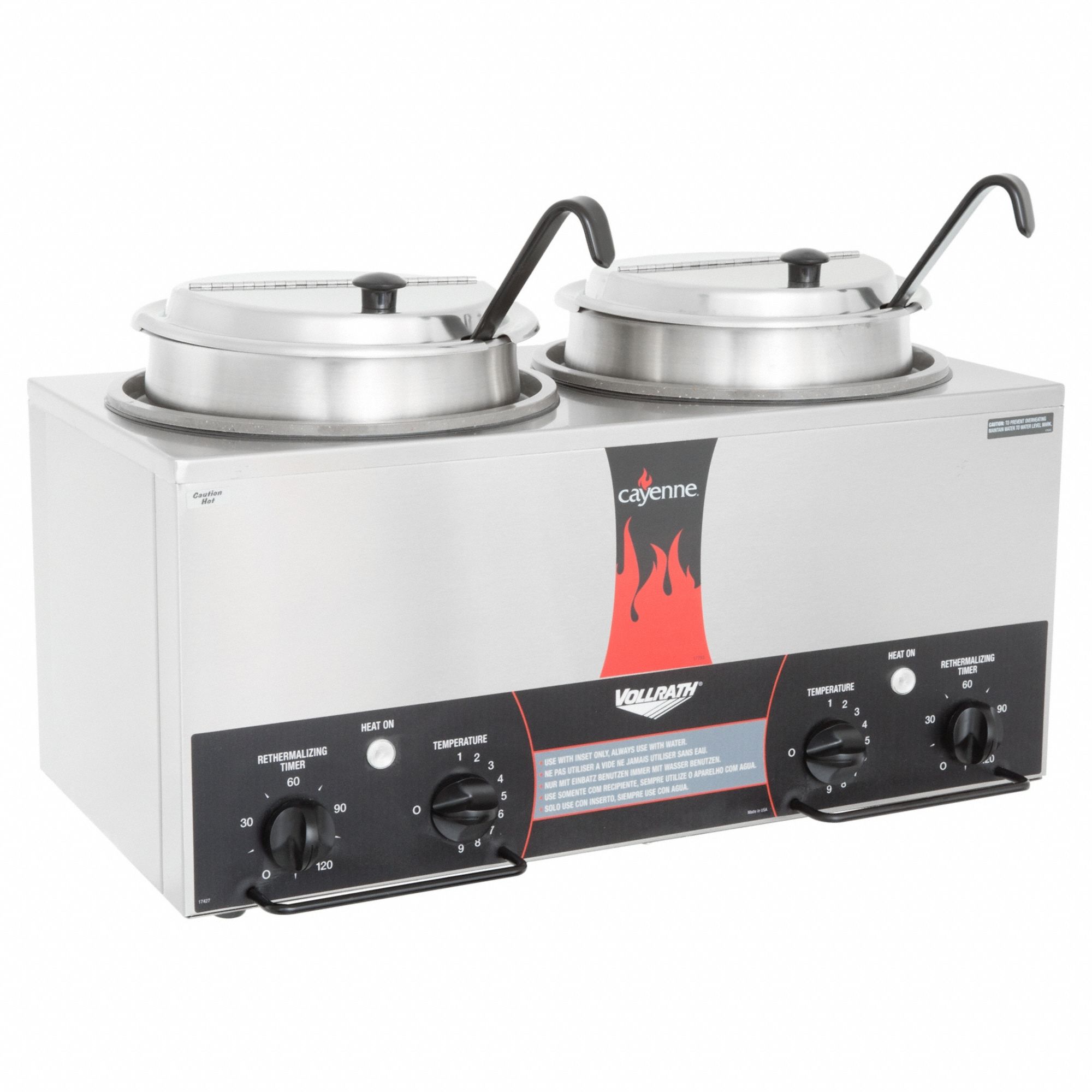 14 qt Capacity, 1,400 W Watt, Food Rethermalizer - 804TX0|72029 - Grainger
