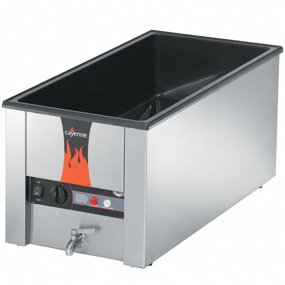 16 qt Capacity, 1,600 W Watt, Food Rethermalizer - 804TX2|72051 - Grainger