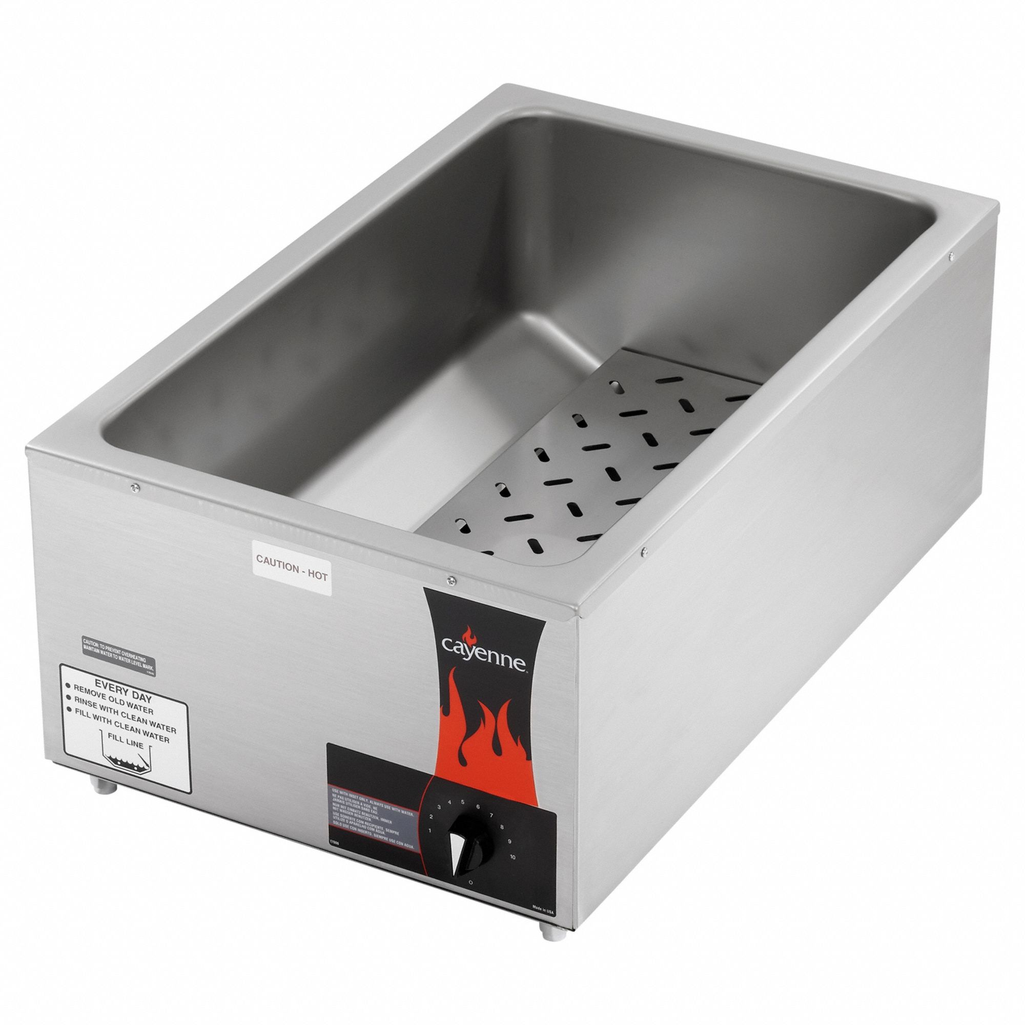 14 qt Capacity, 1,440 W Watt, Food Rethermalizer - 804TX7|72090 - Grainger