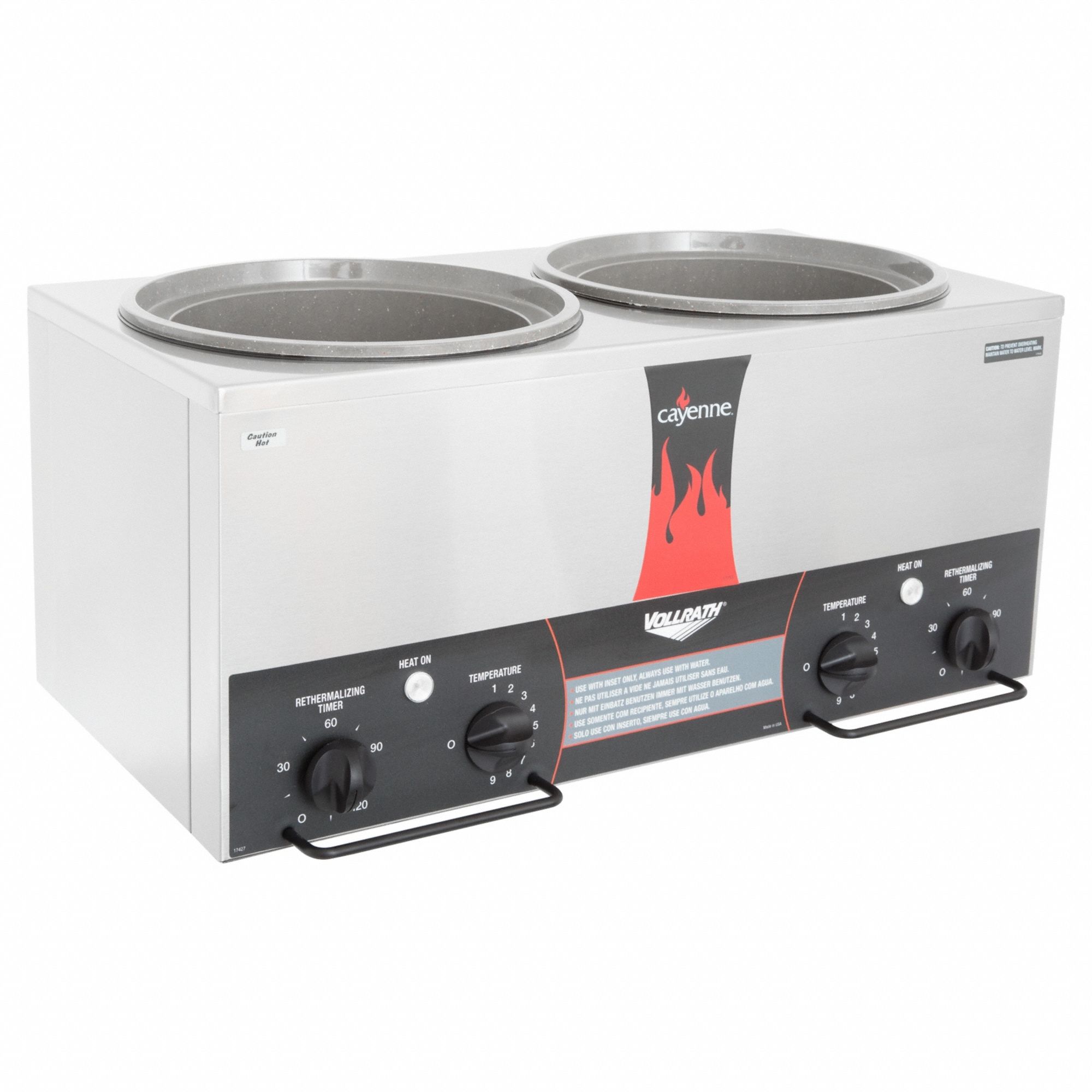 14 qt Capacity, 700 W Watt, Food Rethermalizer - 804TY2|72028 - Grainger