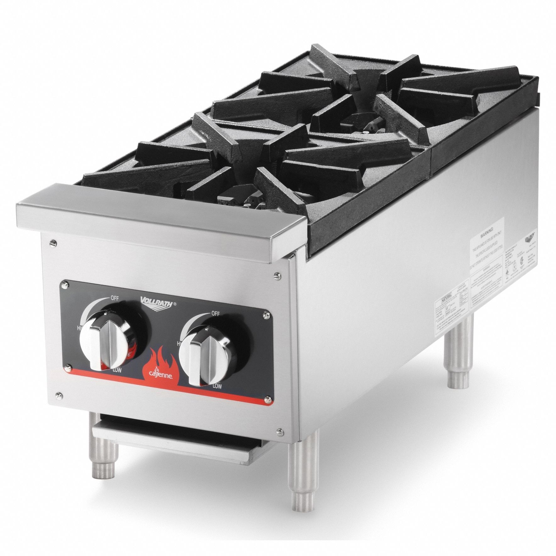 2 Elements, Grate, Hot Plate - 804TY5|HPG2-12 - Grainger