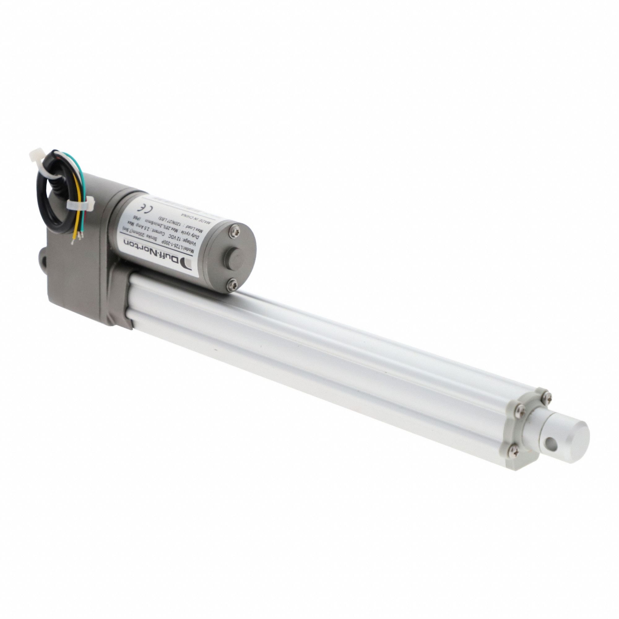 DUFF-NORTON, LT, 27 lbf Rated Load, Linear Actuator - 804Y11|LT25-1-200 ...