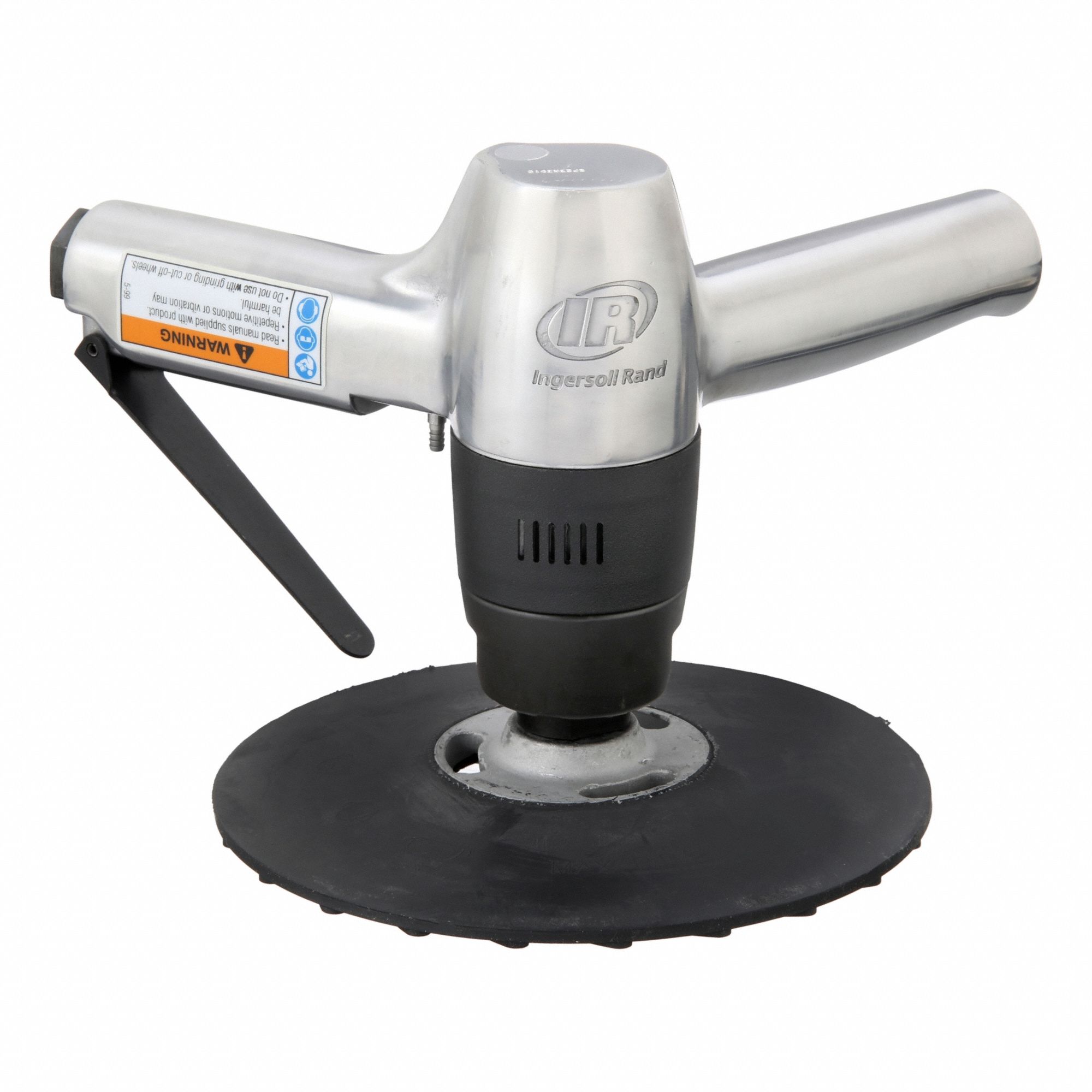 INGERSOLL RAND, 7 in Pad, Arbor, Air Disc Sander - 805U37|7S48L - Grainger