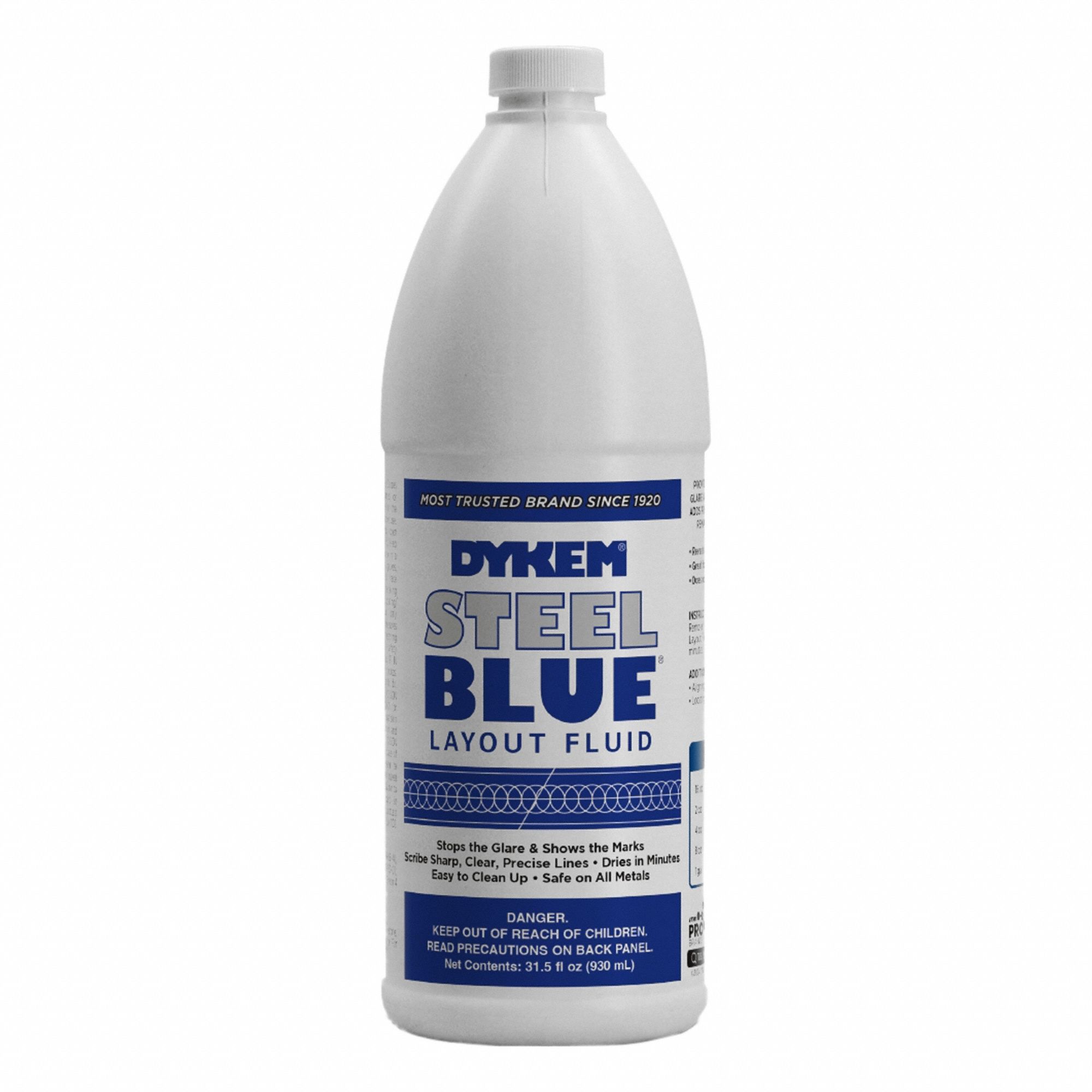 DYKEM, Steel Blue, 930 mL, Layout Fluid - 2C967|80600 - Grainger
