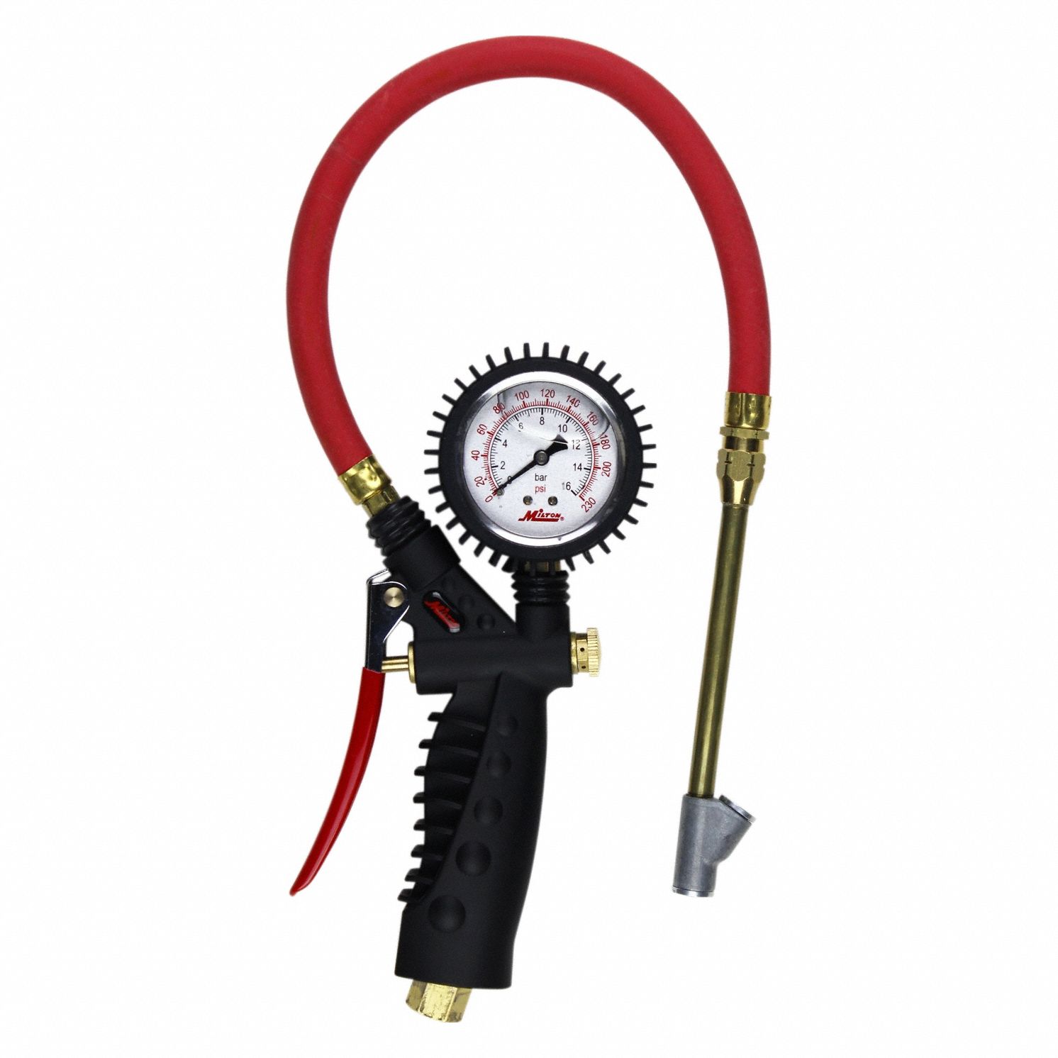 MILTON, Inflator/Pressure Gauge, Dial, Digital Inflator Gauge - 806D86 ...