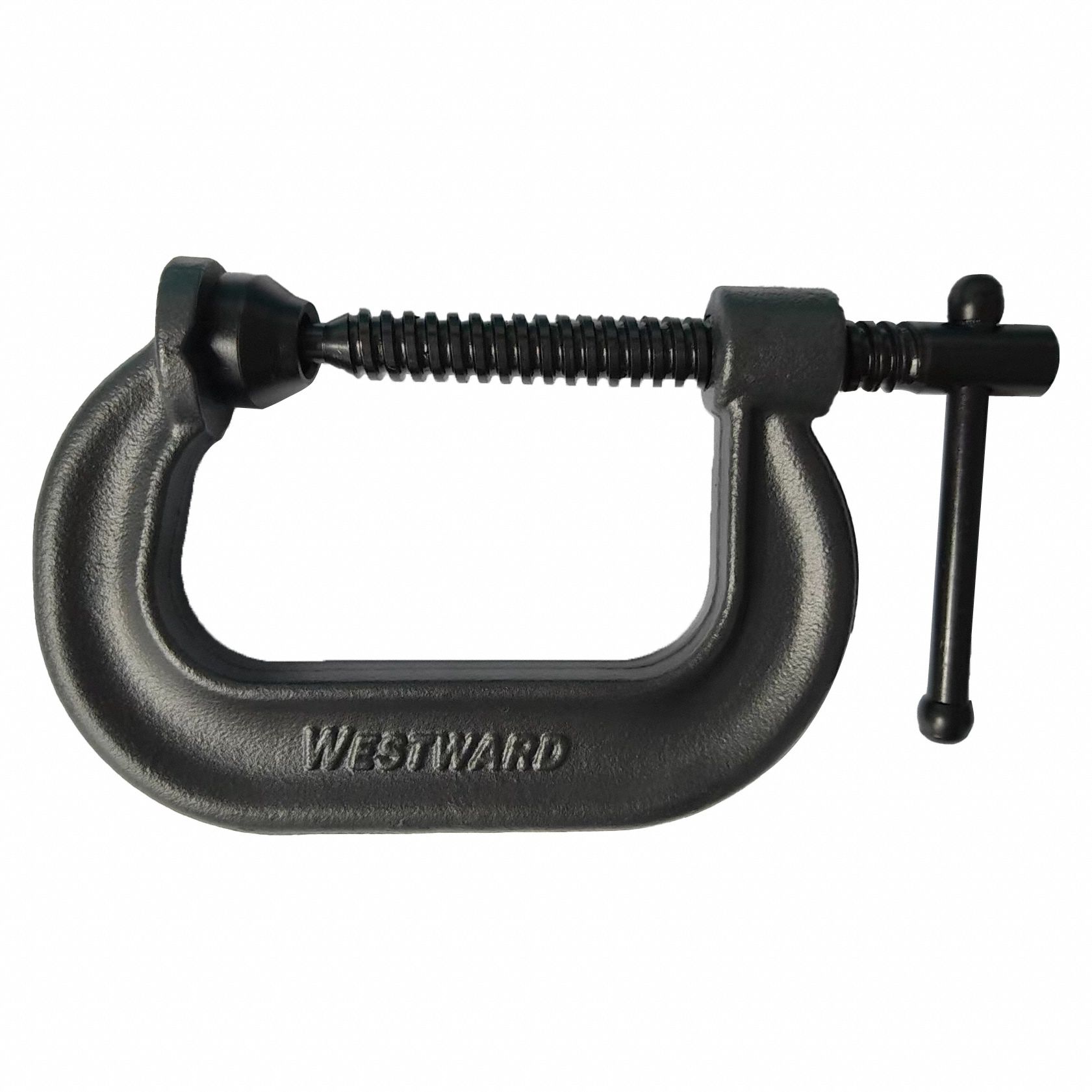 WESTWARD, Heavy Duty, V-Grooved, C-Clamp - 806ET2|806ET2 - Grainger