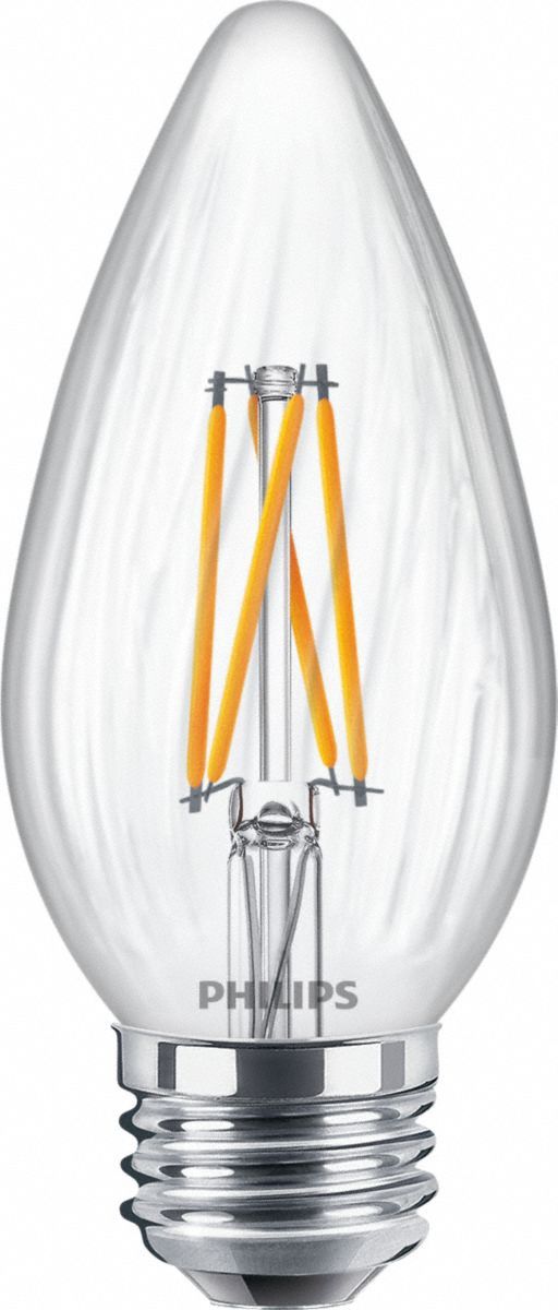 PHILIPS, Medium Screw (E26), LED, Compact LED Bulb - 806G24|5.5F15/PER ...