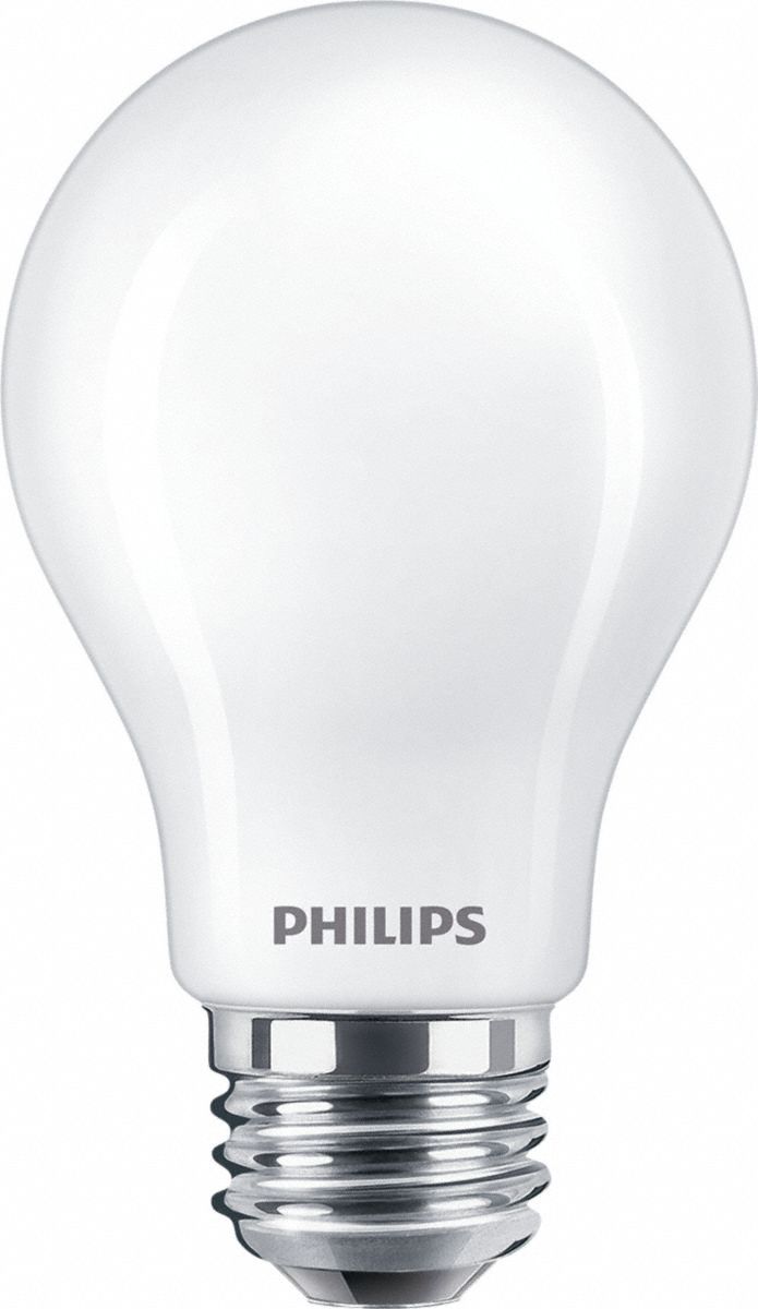 PHILIPS, Medium Screw (E26), LED, Compact LED Bulb - 806G32|9.5A19/LED ...