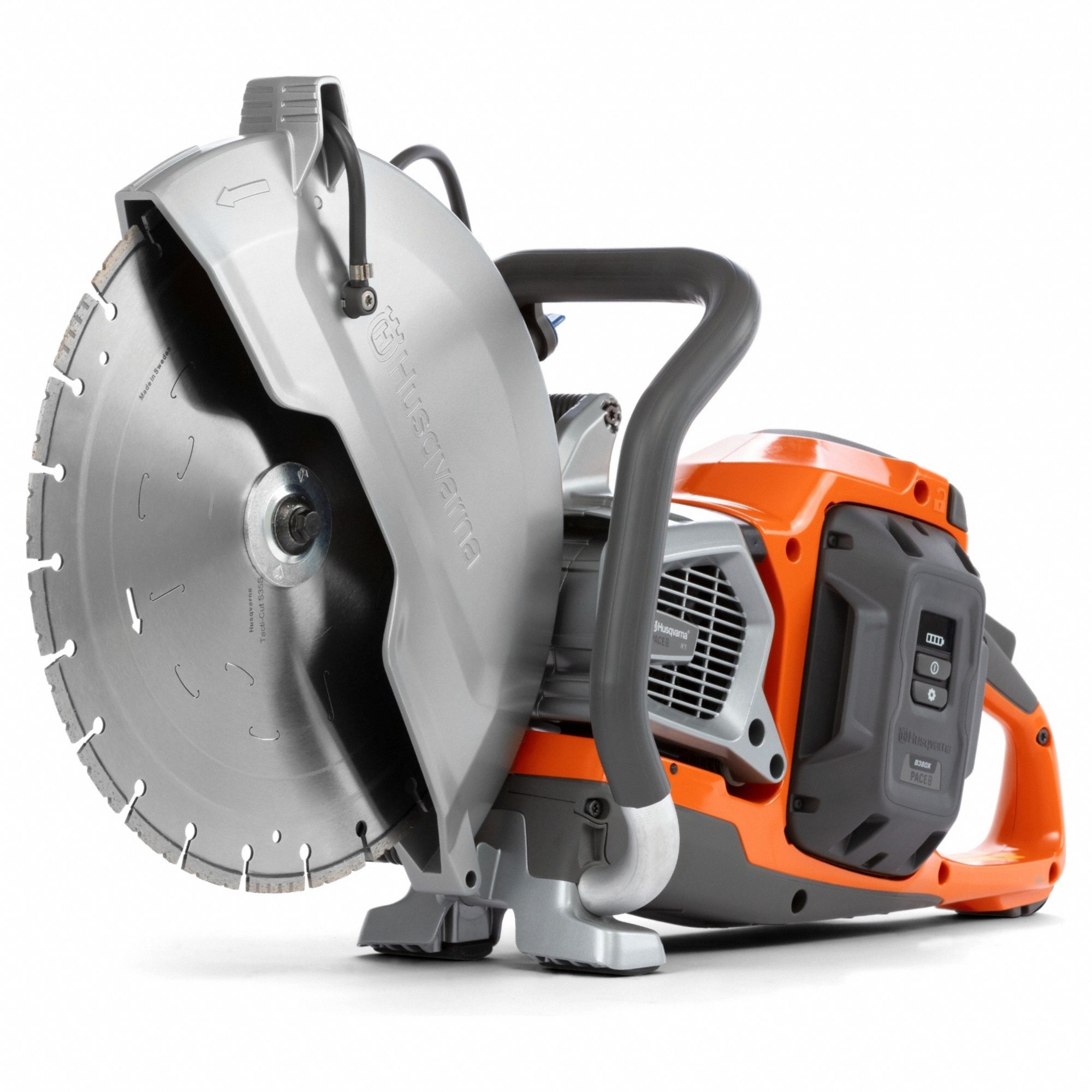 12 in Blade Dia., Wet/Dry, Handheld Concrete Saw - 806GU5|K1 PACE 12 ...