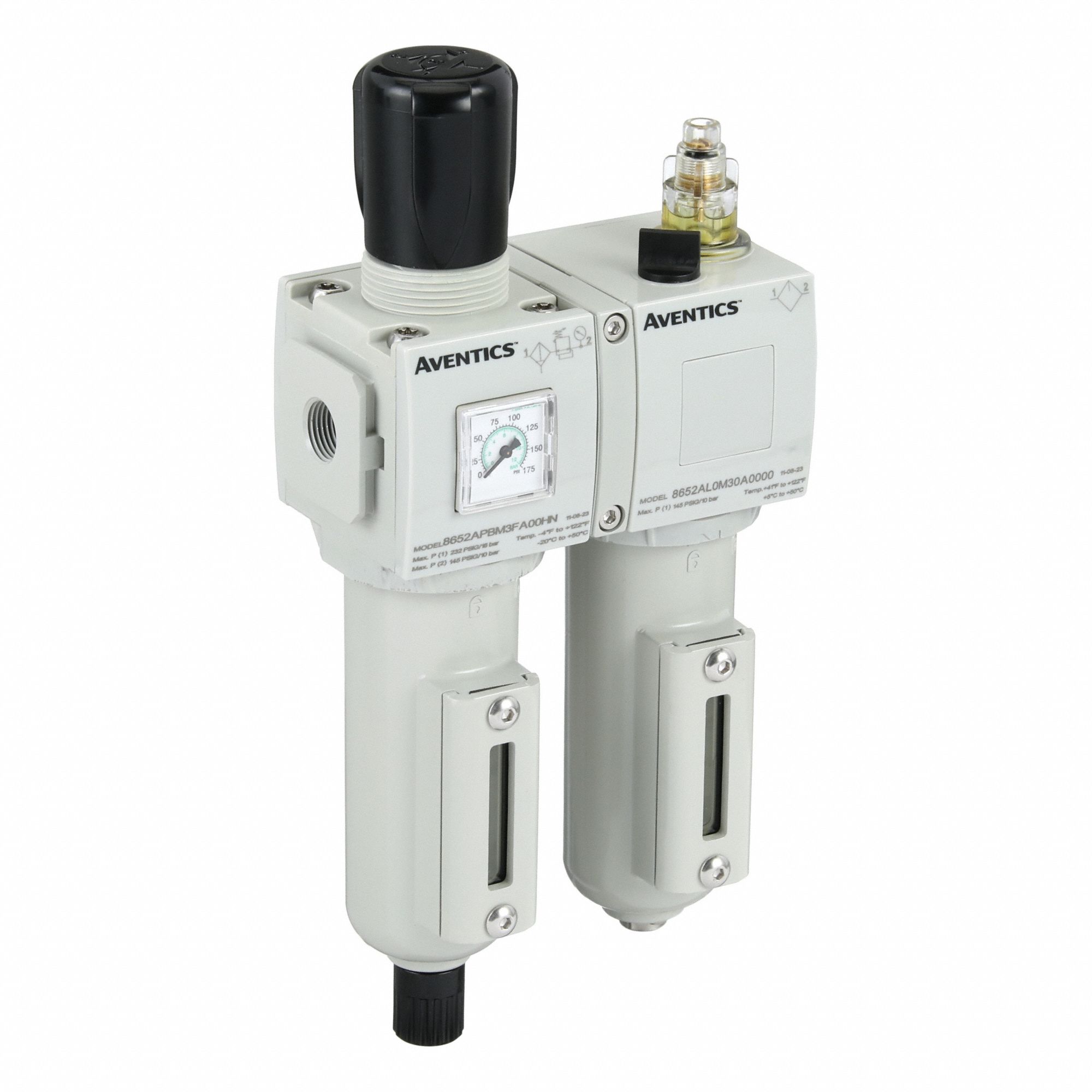 NUMATICS, 3/8 in NPT, 4,450 lpm, Filter Regulator Assembly - 806HC4 ...