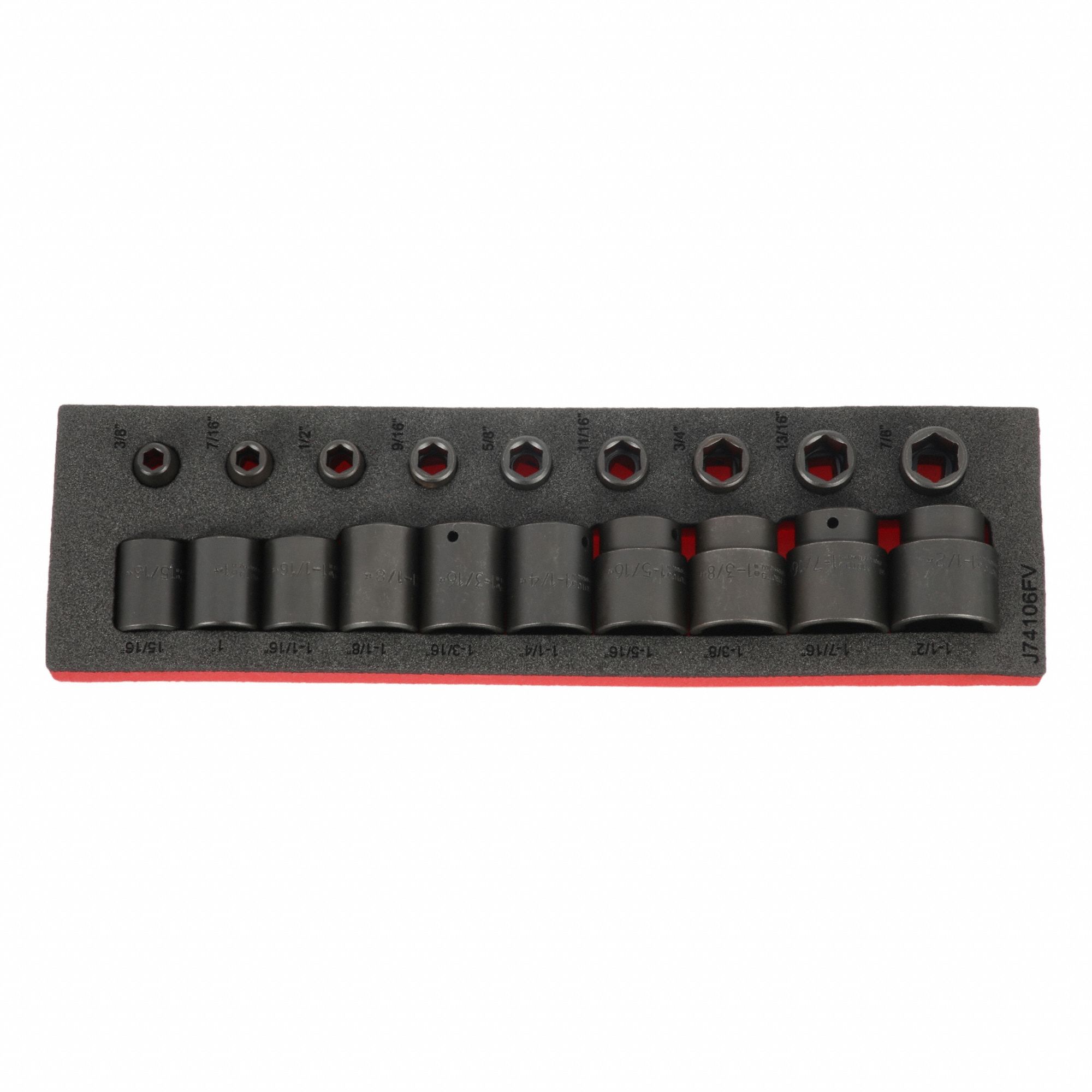 PROTO, 1/2 in Drive Size, Small Set (0-50 pieces) Set Size, Impact ...