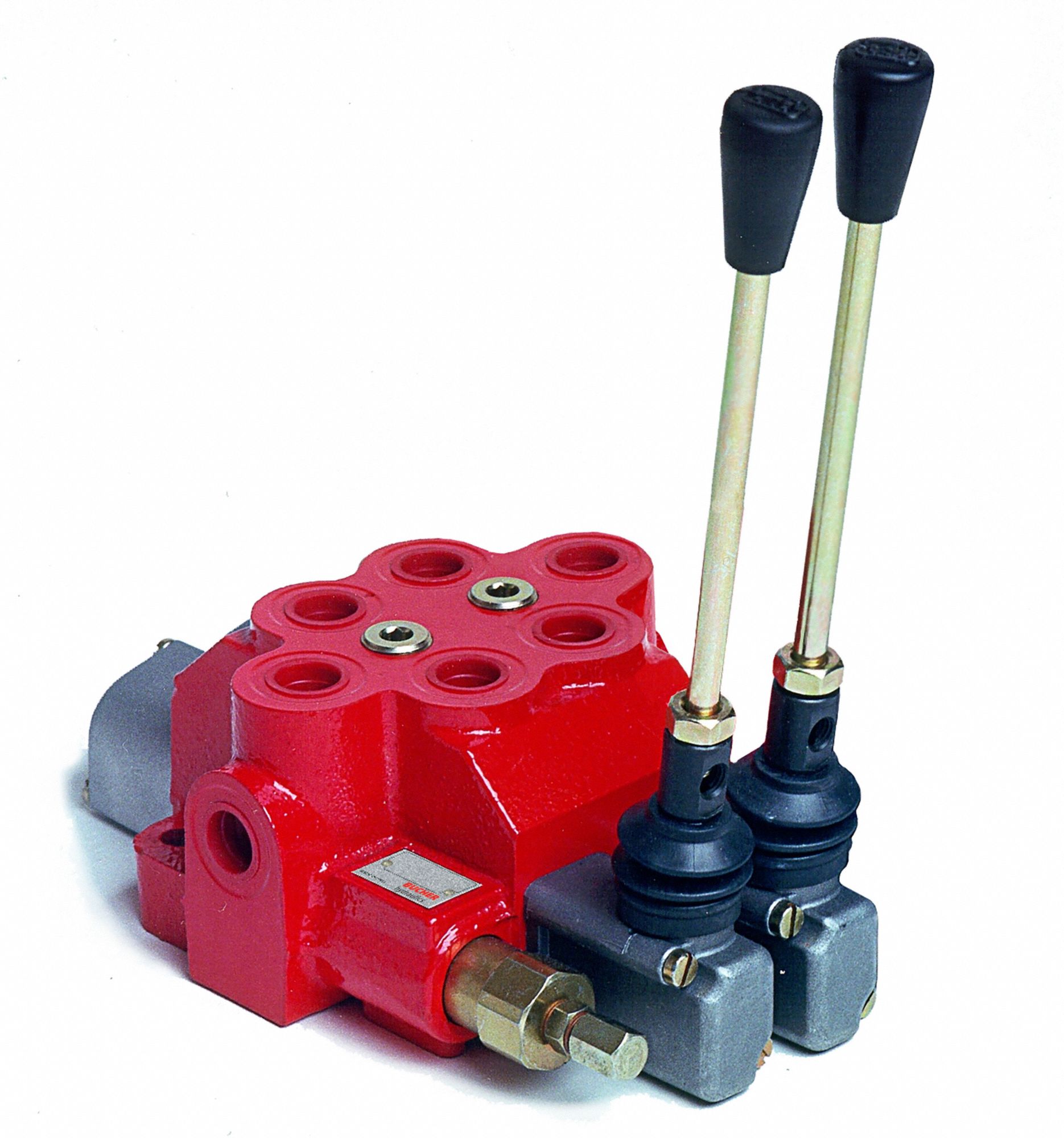 BUCHER HYDRAULICS, Four-Way / Three Positions, Tandem Center, Lever ...