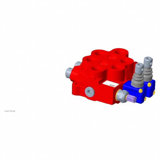 BUCHER HYDRAULICS, Four-Way / Three Positions, Tandem Center, Lever ...