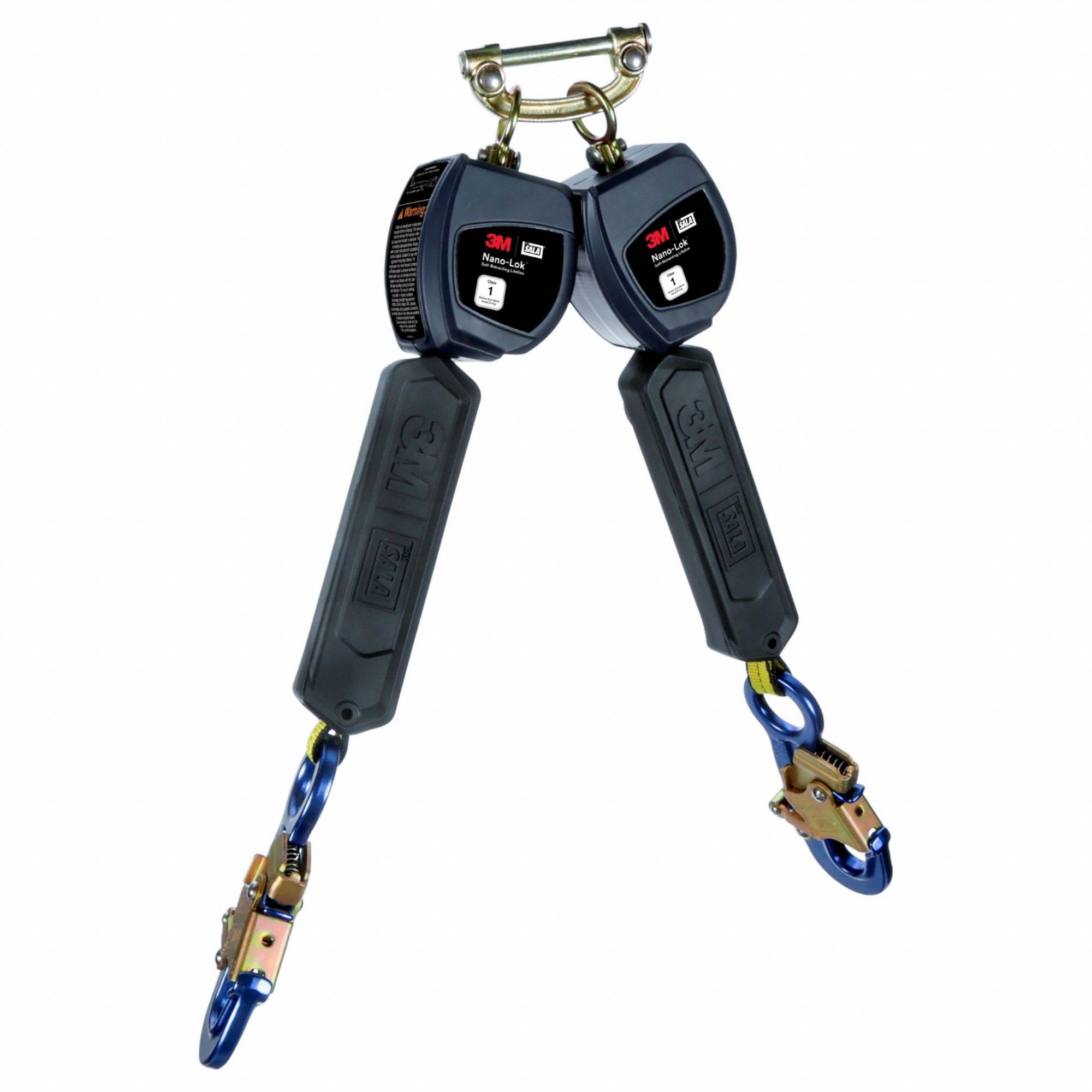 3M DBI-SALA, Aluminum Snap Hook Anchor, 2 legs, Personal Twin-Leg Self ...