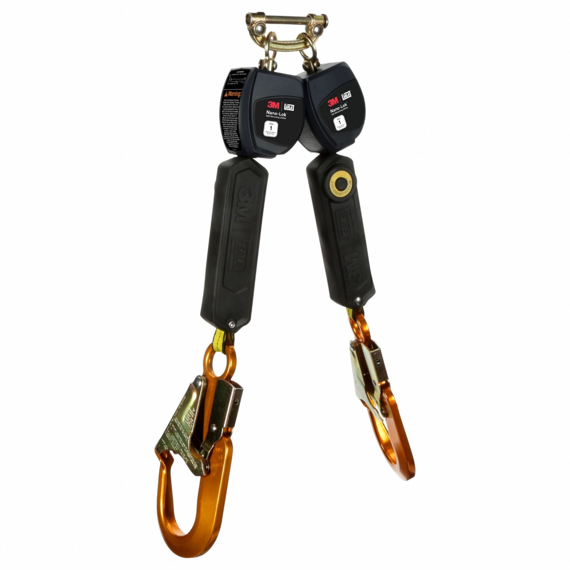 3M DBI-SALA, Aluminum Snap Hook Anchor, 2 legs, Personal Twin-Leg Self ...