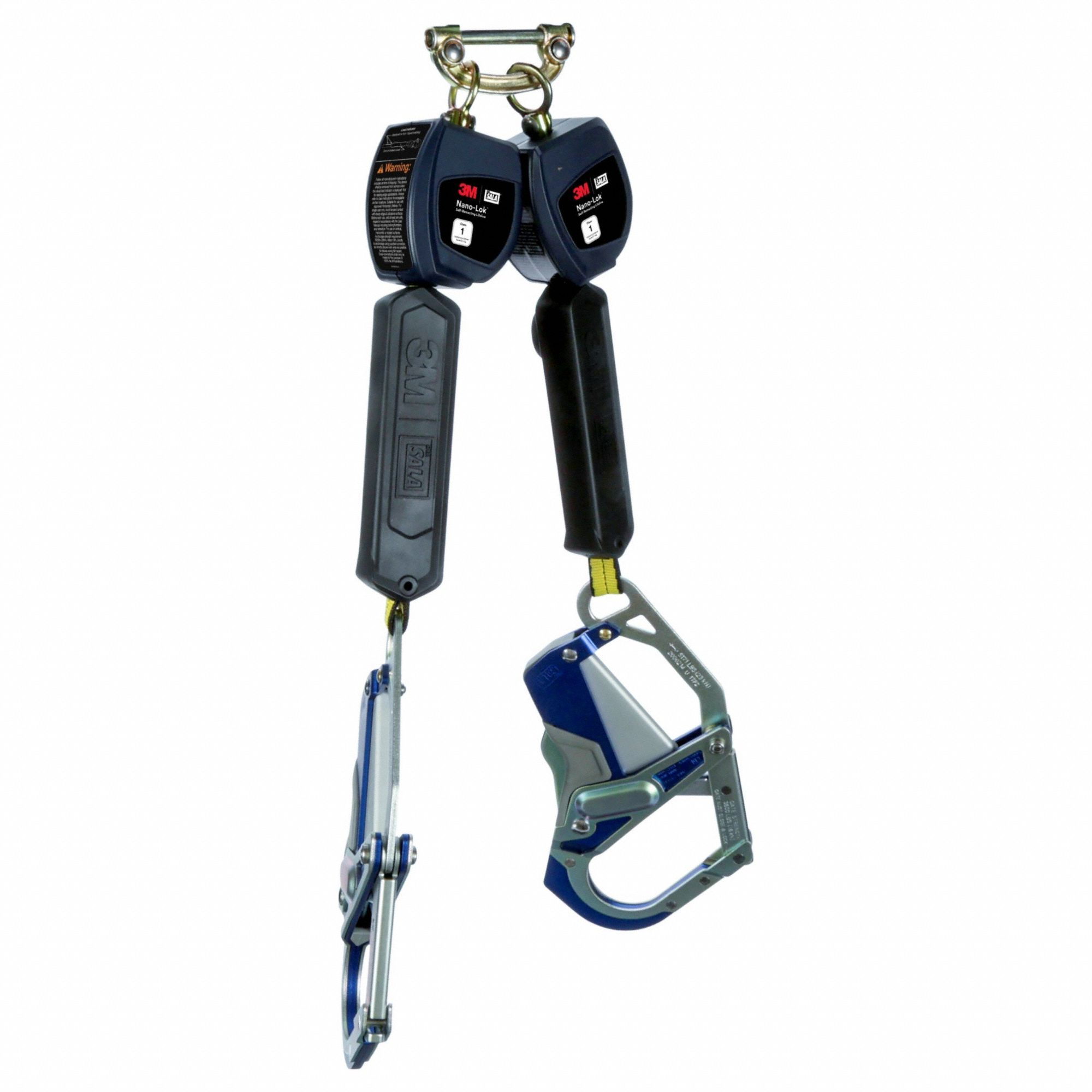 3M DBI-SALA, Aluminum Swivel Snap Hook Anchor, 2 legs, Personal Self ...