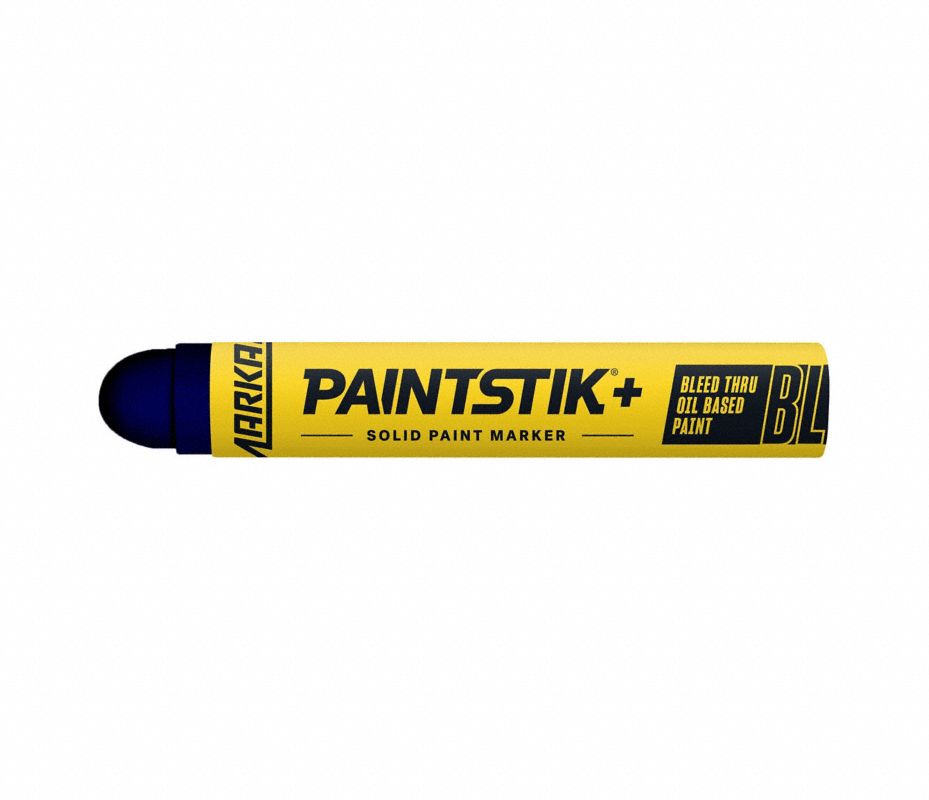 MARKAL Crayon de Pintura, Azul, Tamaño de la Punta 11/16", Tiempo de ...