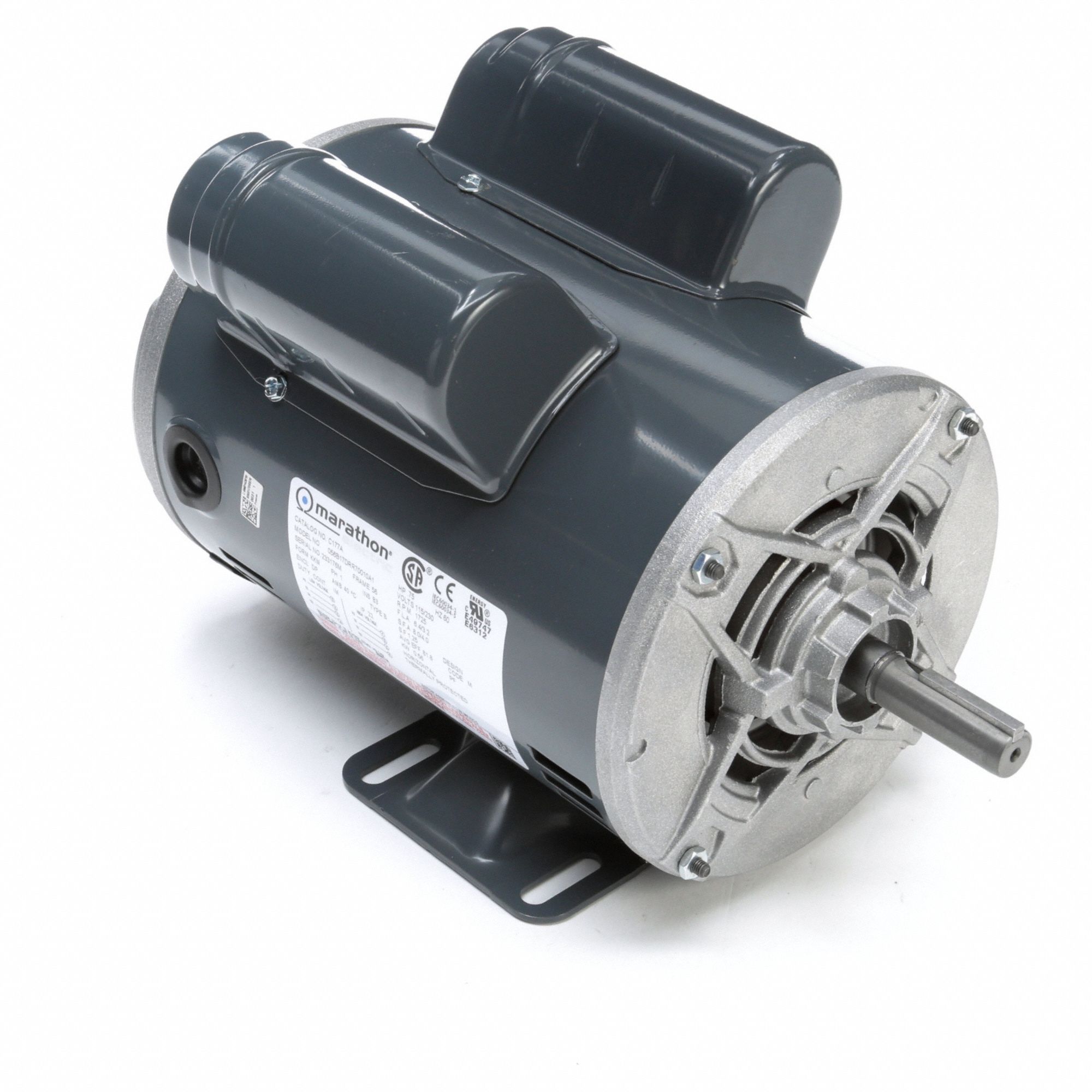 LEESON, Single Phase, 3/4 hp, General Purpose Motor - 807AN3 ...