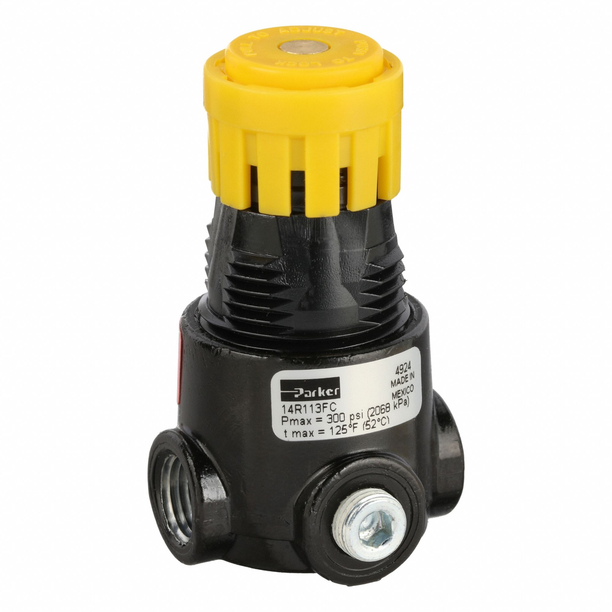 PARKER Regulador de Aire Comprimido, NPT, 1/4" - 807AW6 | 14R113FC - Grainger México