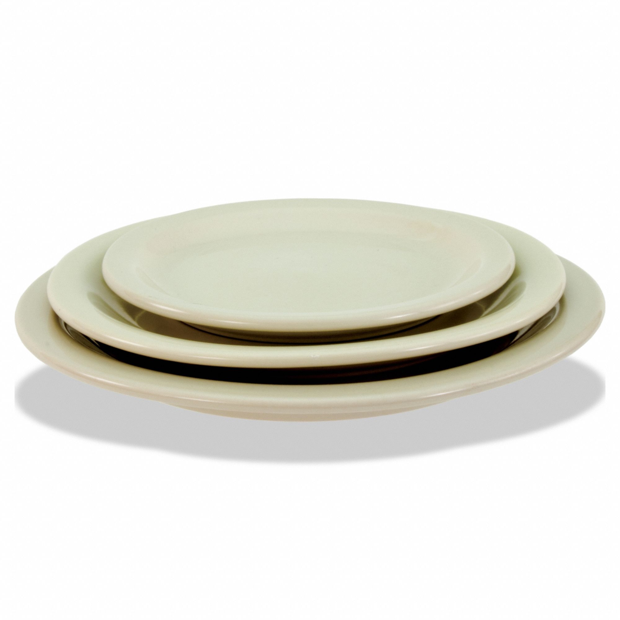 CRESTWARE, Classic, Bone White, Plate - 807J61|CM46 - Grainger