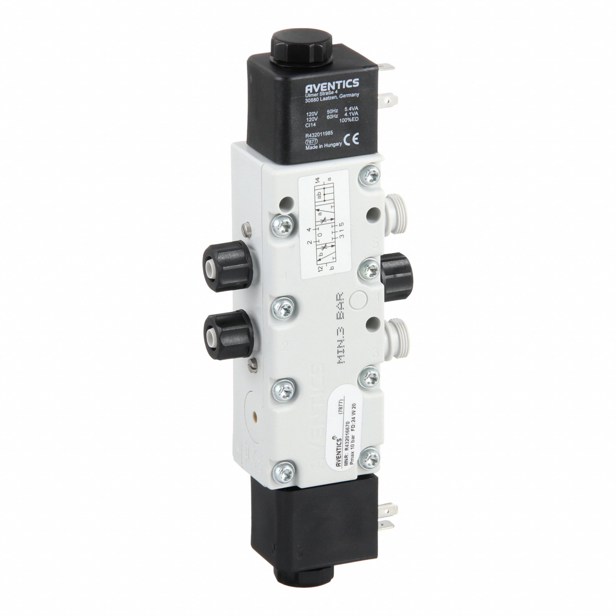 AVENTICS, Series 740, Double Solenoid, Solenoid Air Control Valve - 807U27|R432016670 - Grainger